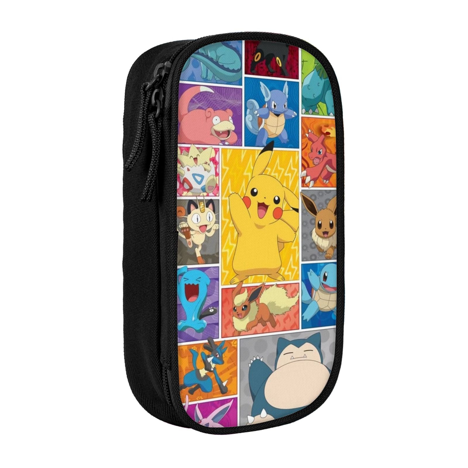 Pokémon- Charmander Squirtle Bulbasaur5579 Double Layer Large Capacity ...