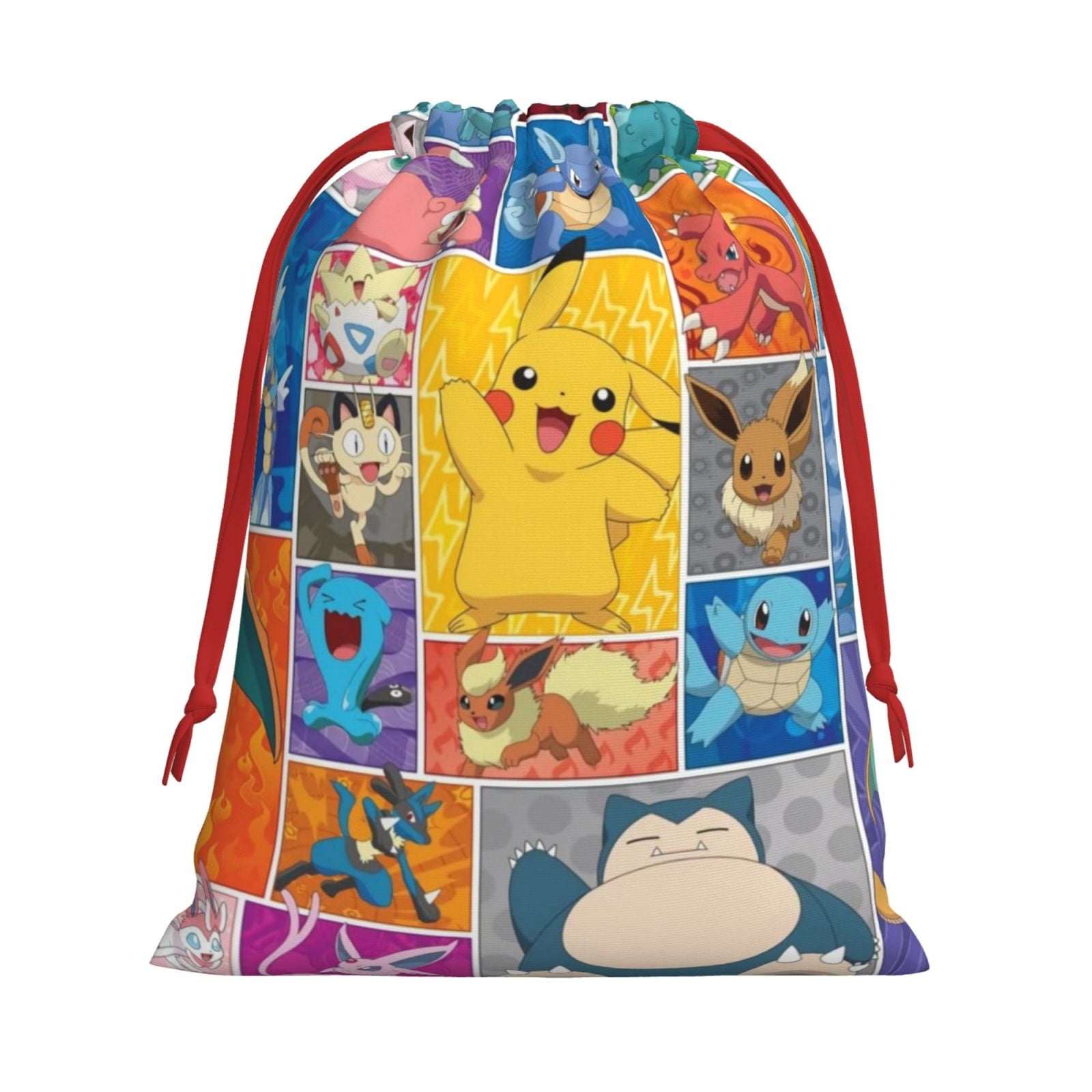 Pokémon- Charmander Squirtle Bulbasaur5579 Drawstring Bag For Kids ...