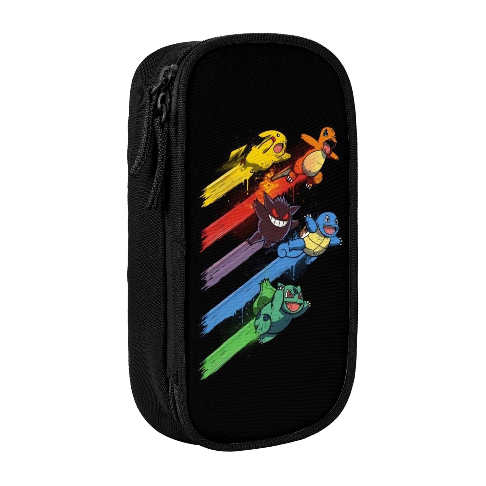 Pokémon- Charmander Squirtle Bulbasaur8 Double Layer Large Capacity ...