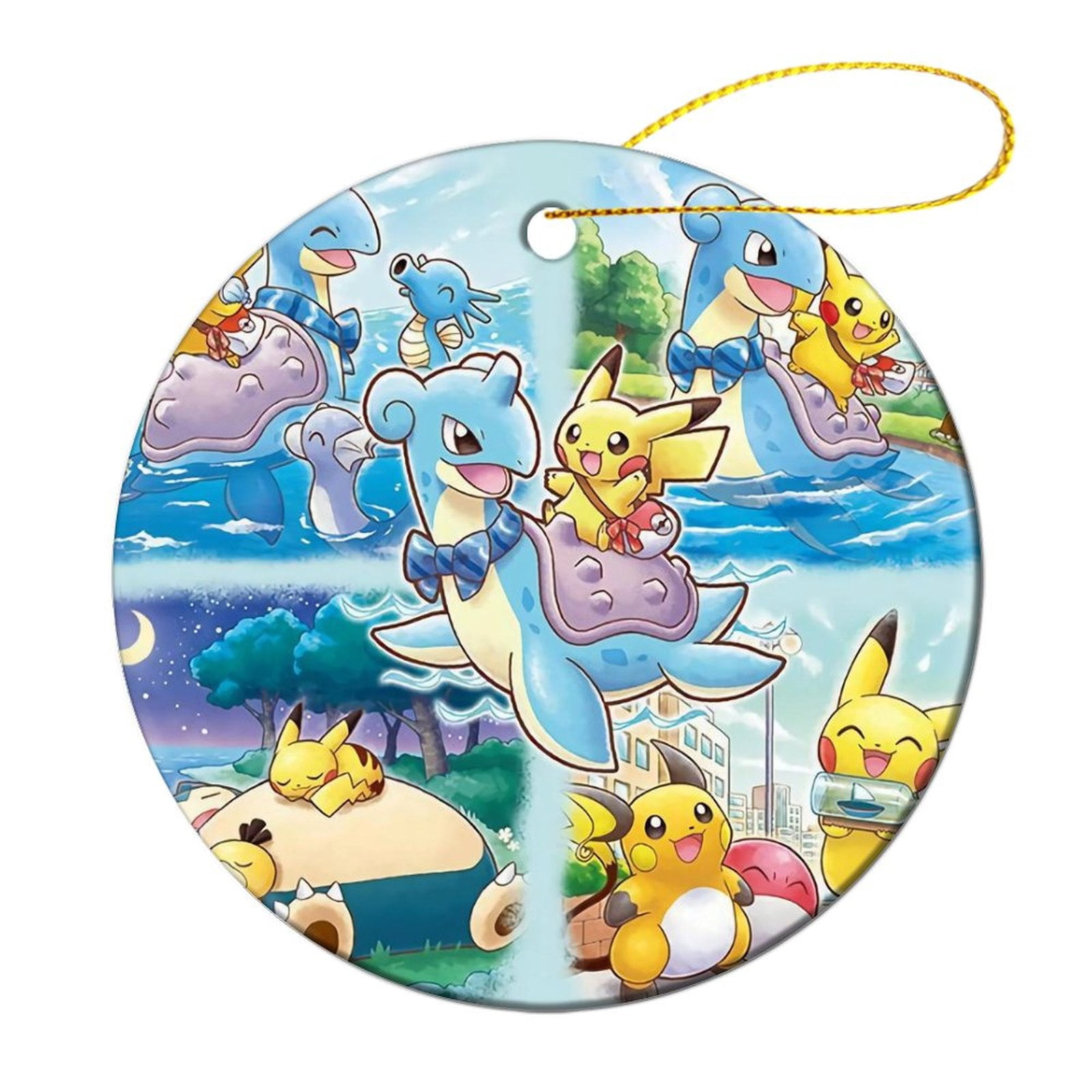 Pokémon Christmas Ornament,Farmhouse Christmas Tree Holiday Decor,2025 ...