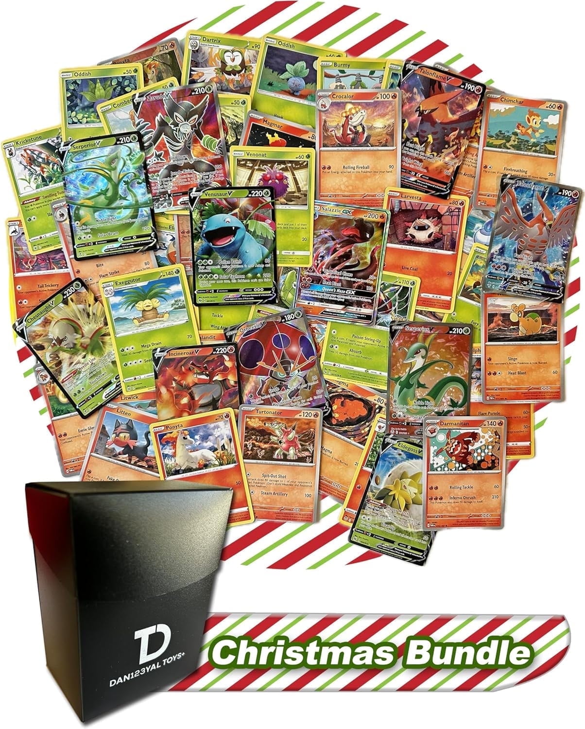 Pokémon Christmas TCG Random Assortment Bundle || Guaranteed Fire or ...