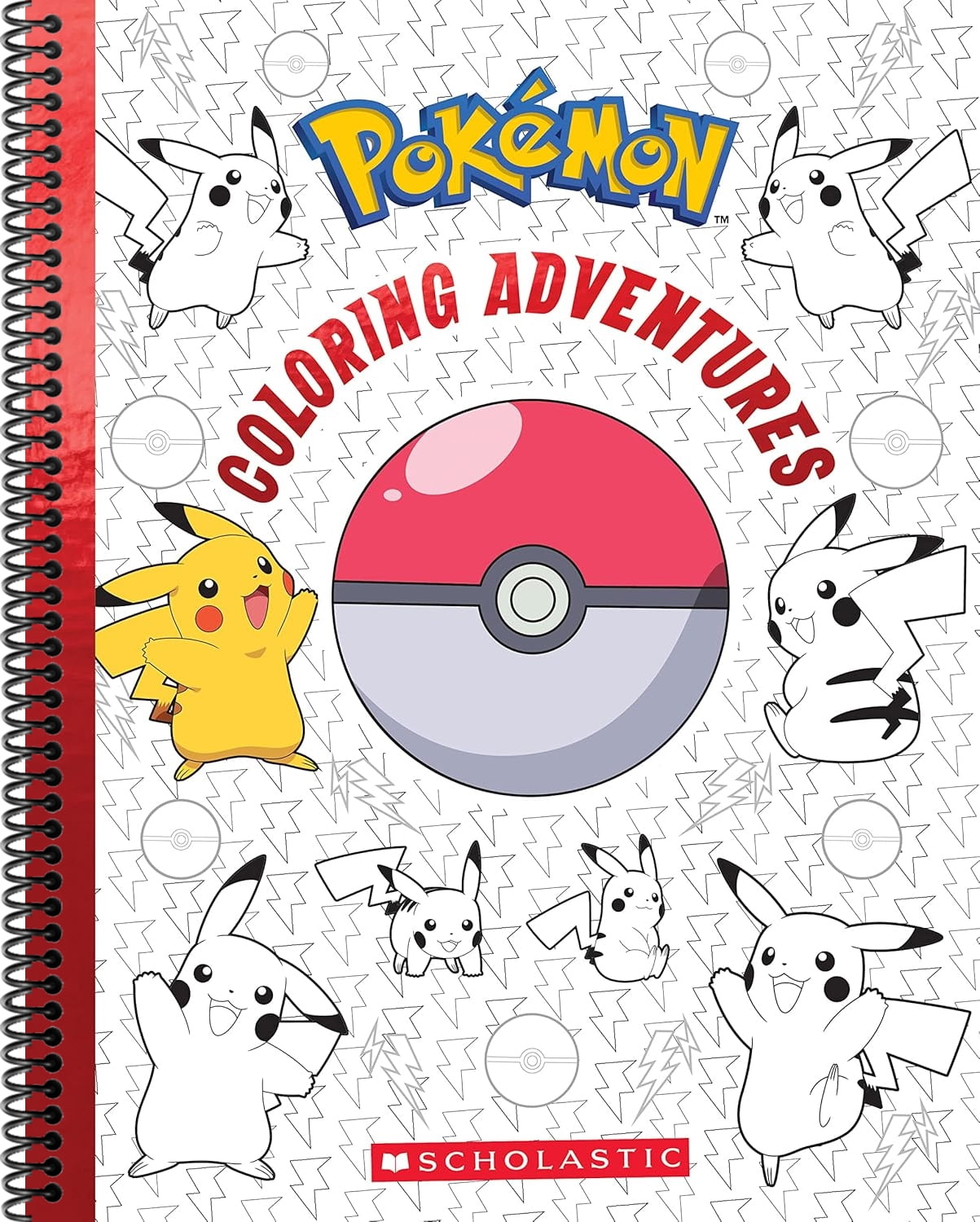 Pokémon Coloring Adventures (Spiral-bound) - Walmart.com