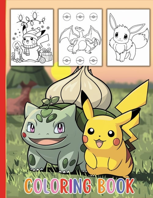 Pokémon Coloring Adventures: The latest coloring book and activity book ...