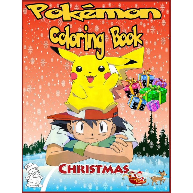 christmas coloring pages pokemon
