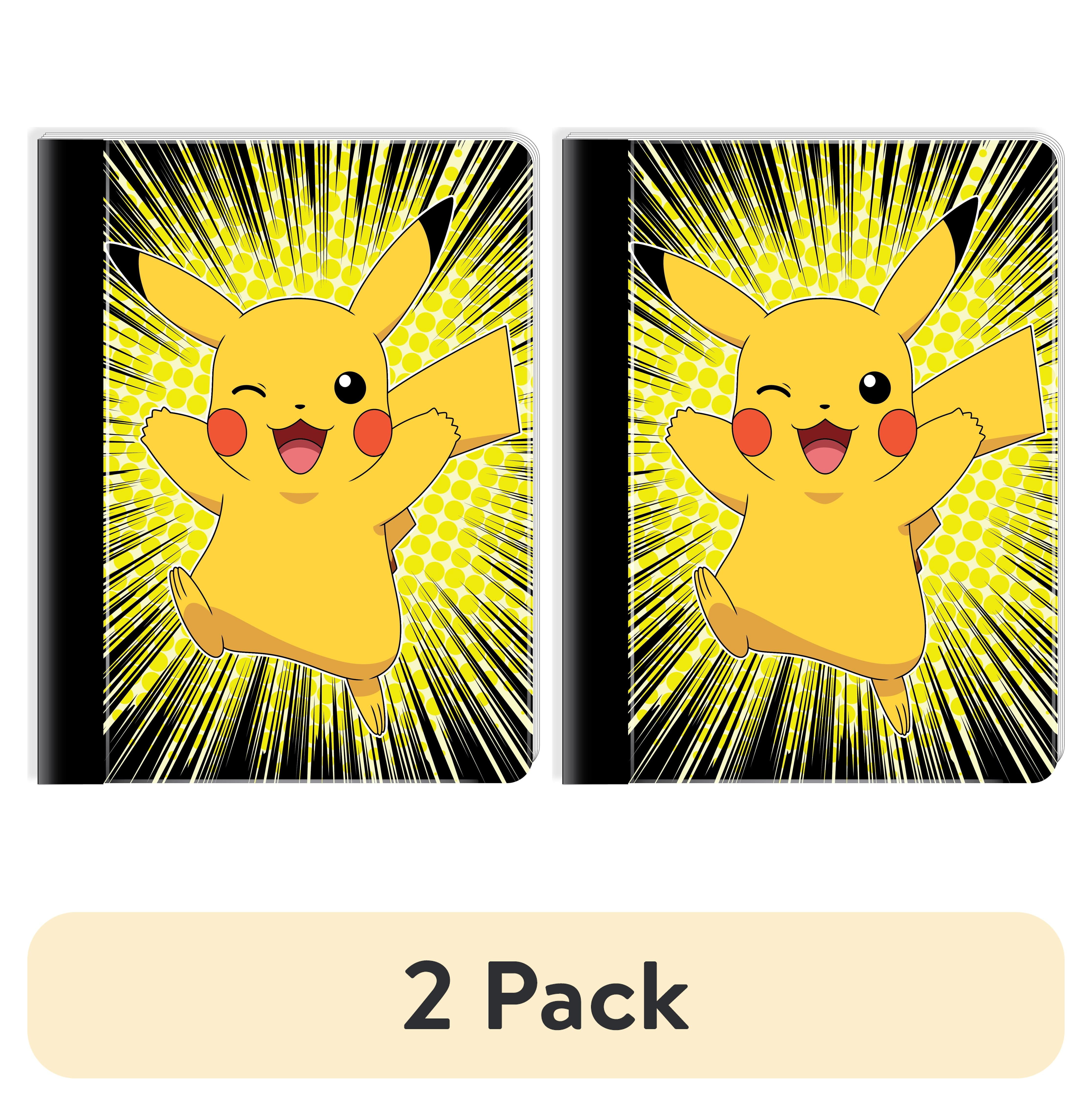 (2 pack) Pokémon Composition Writing Notebook, 9.75 in, 100 Sheets ...