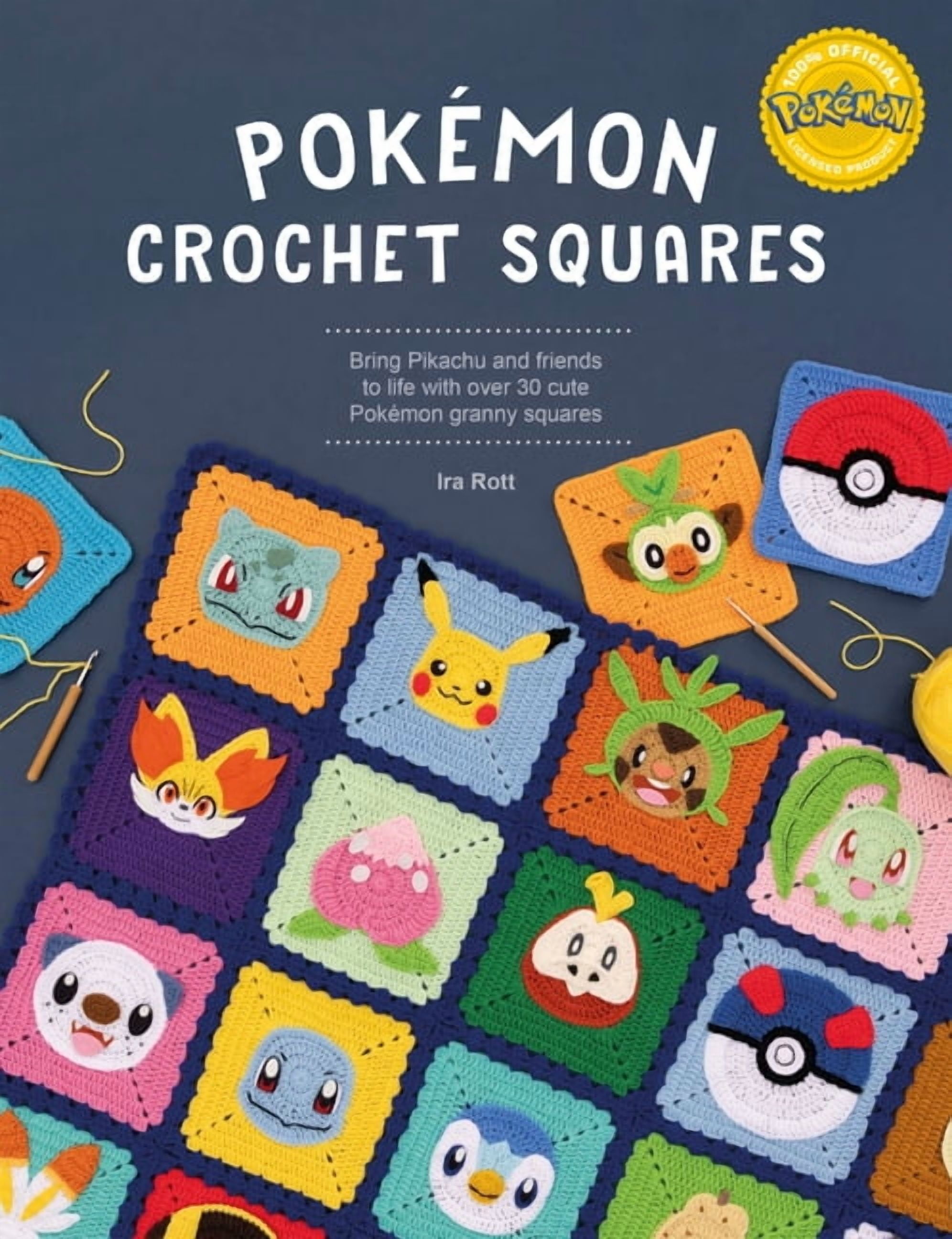 PokÃ©mon Crochet Squares: Bring Pikachu and Friends to Life with Over ...