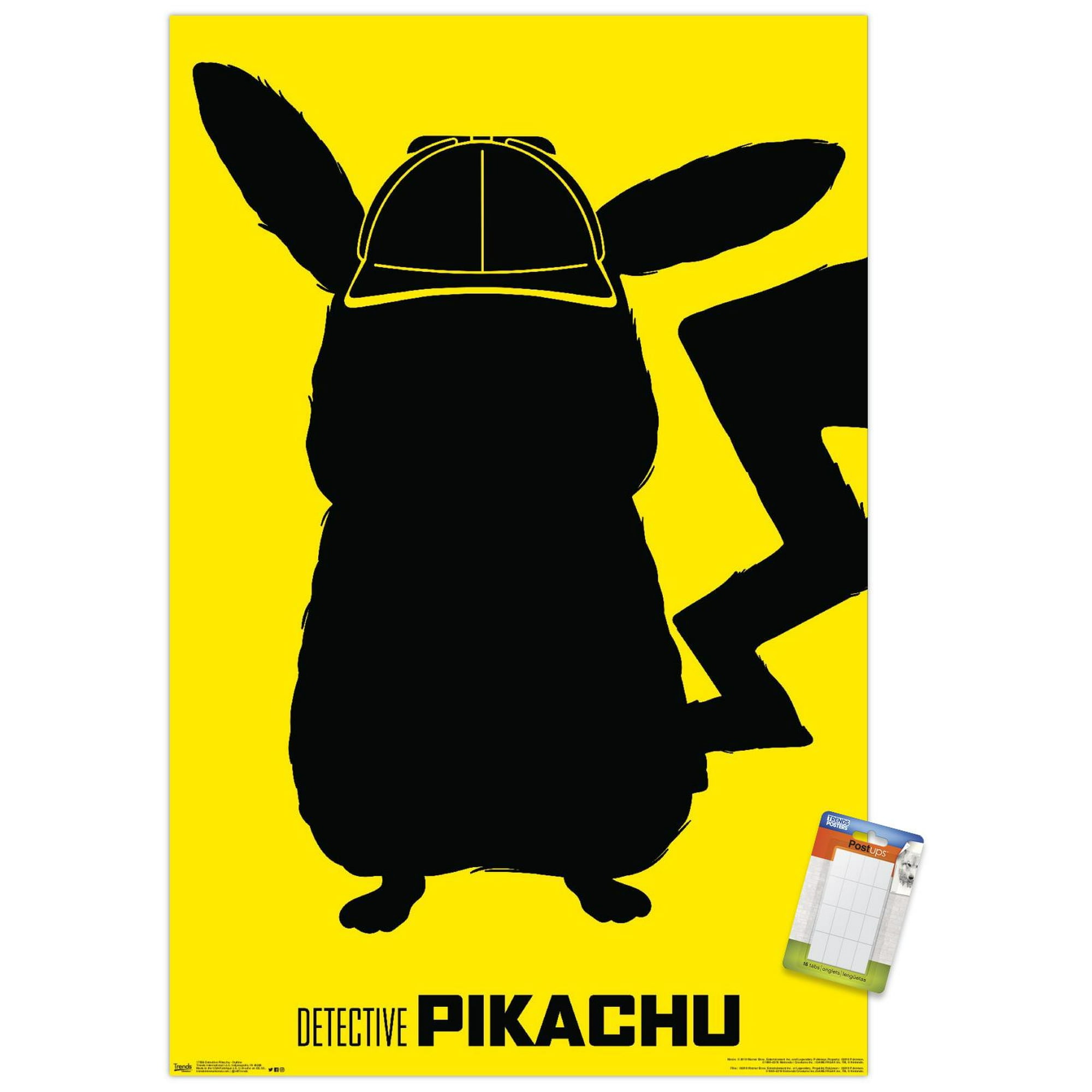 Running Pikachu Silhouette