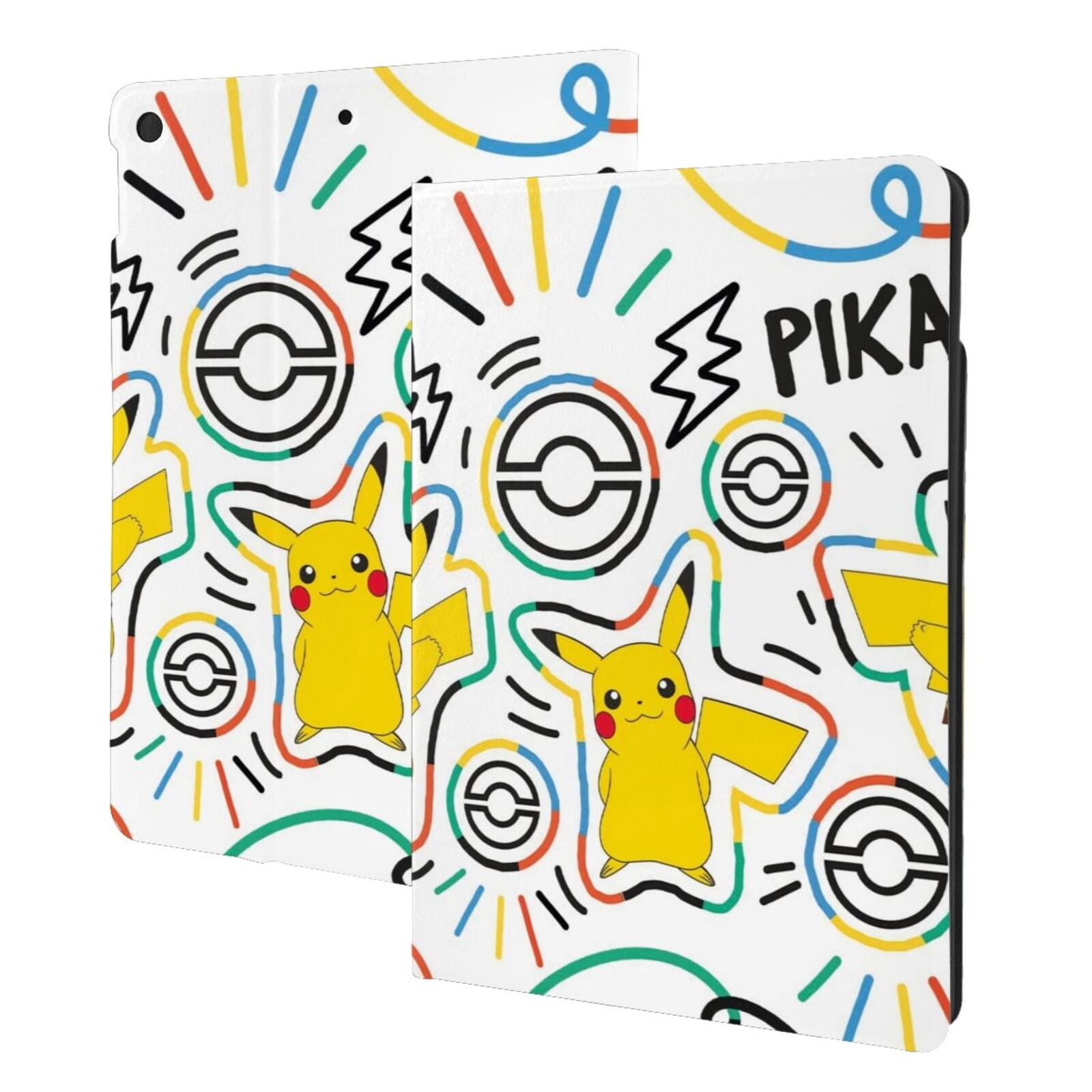 Pokémon - Doodle Pikachu Kawaii Cute 3d Design Ipad Case Soft Covers ...