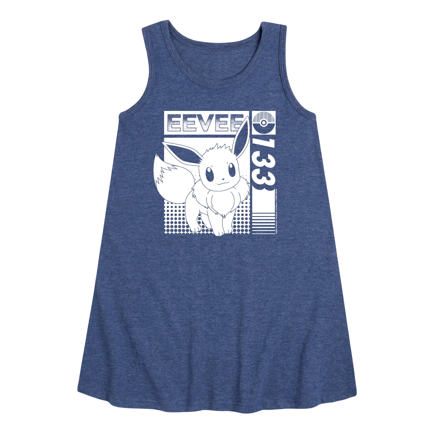 Pokémon - EEVEE 133 - Youth Girls A-line Dress - Walmart.com