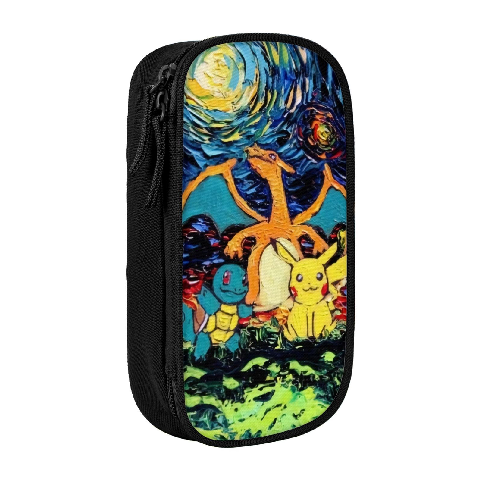 Pokémon-Eevee Charmander Squirtle Bulbasaur Pencil Case,Pencil Pouch ...