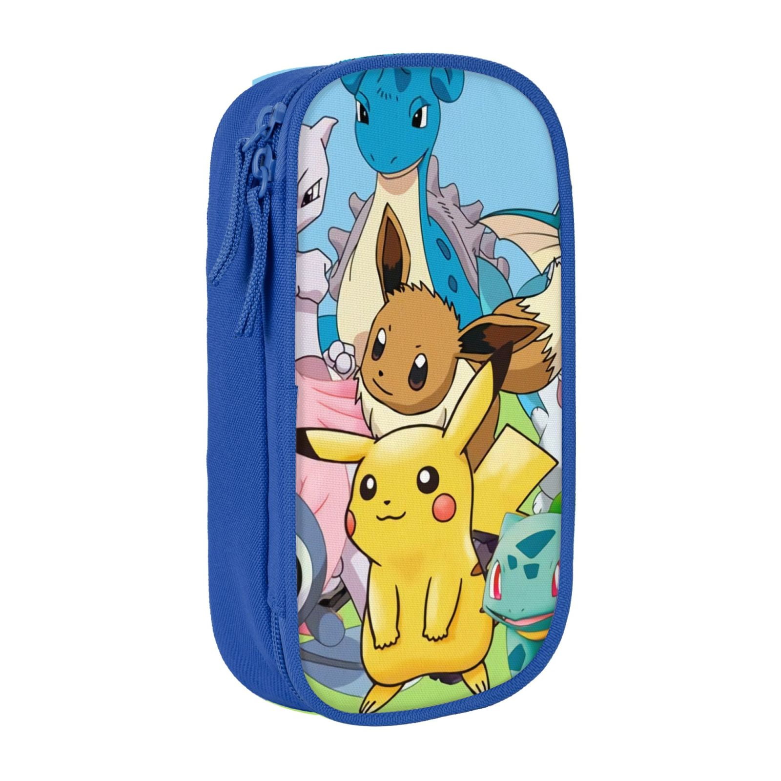 Pokémon-Eevee Charmander Squirtle Bulbasaur Pencil Case,Pencil Pouch ...