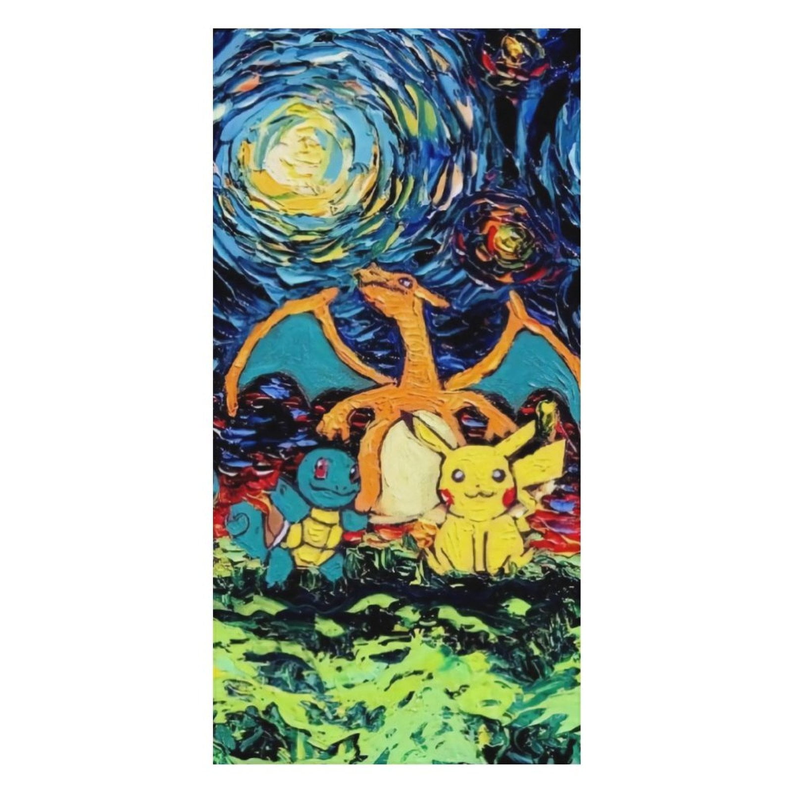 Pokémon-Eevee Charmander Squirtle Bulbasaur65 Oversized Beach Towels ...