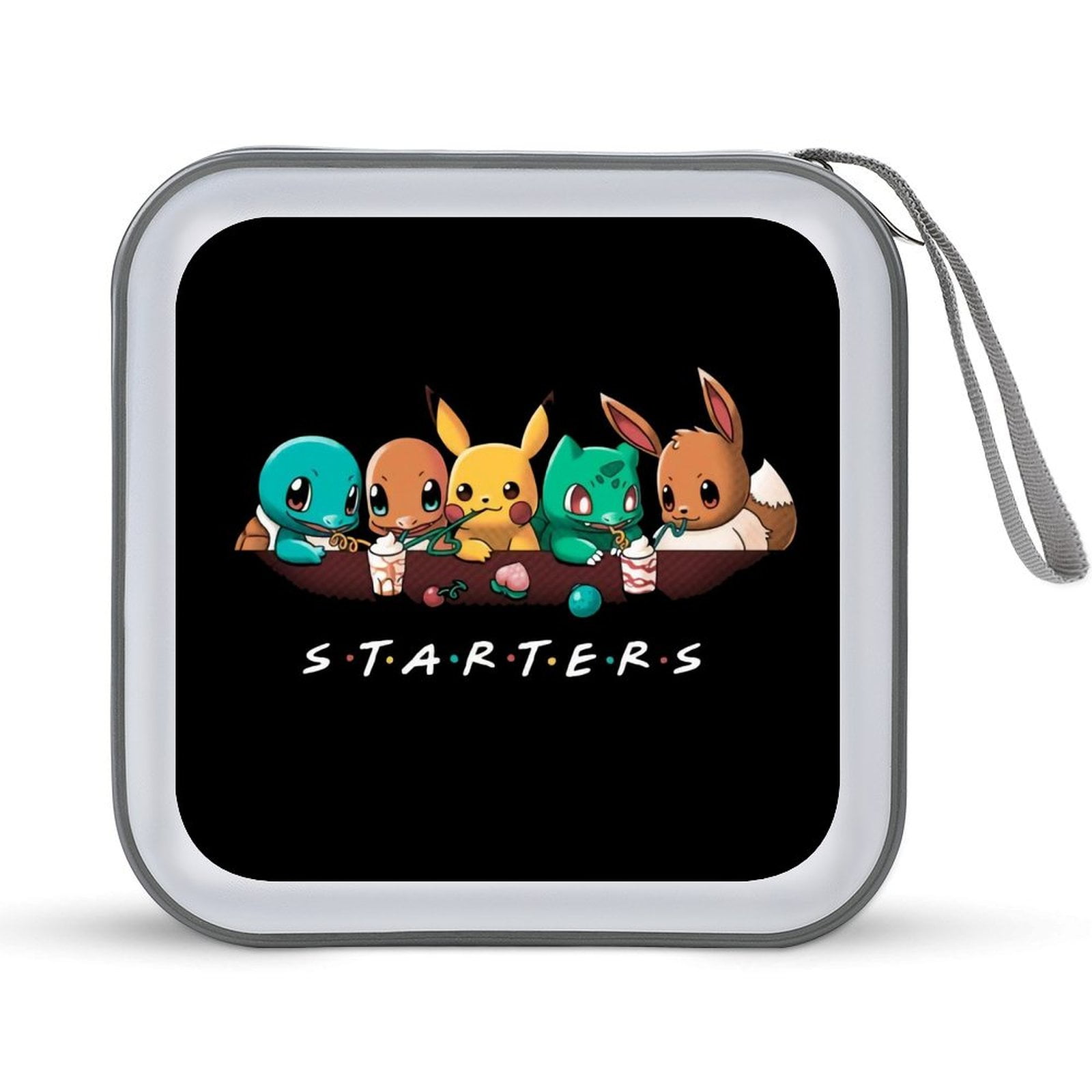 Pokémon-Eevee Charmander Squirtle Bulbasaur8 40 Capacity CD Storage ...