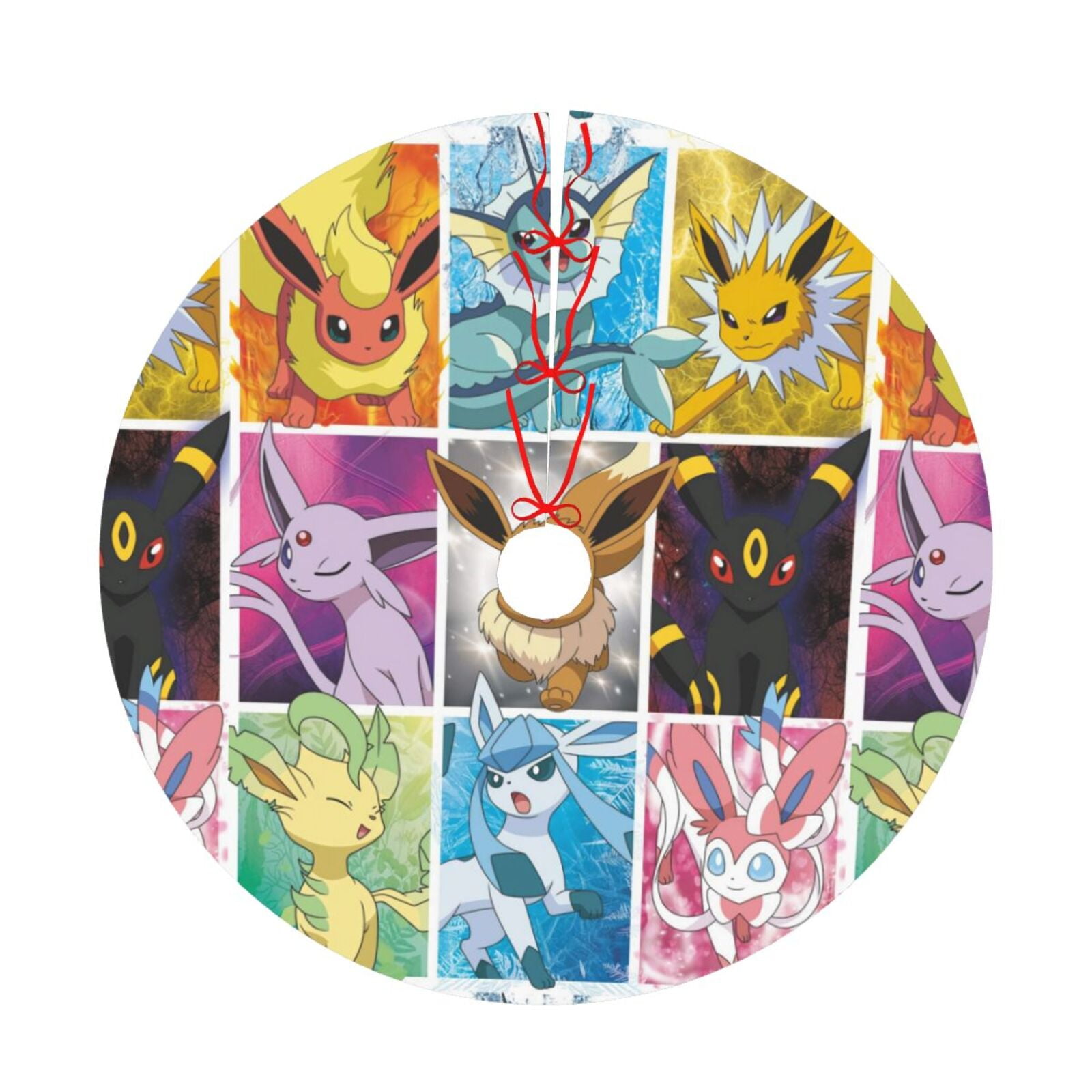 Pokémon-Eevee Evolution Jolteon Flareon Umbreon Sylveon Christmas Tree ...