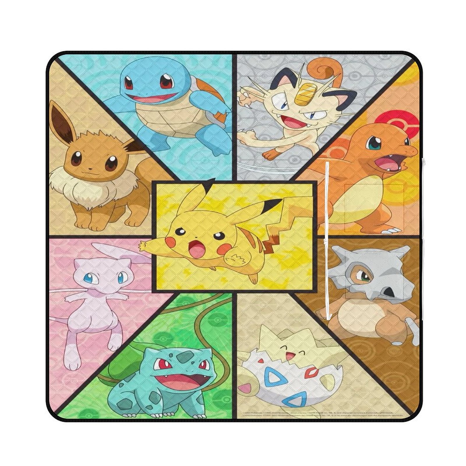 Pokémon Eevee Evolution Jolteon Flareon Umbreon Sylveon Picnic Blanket ...