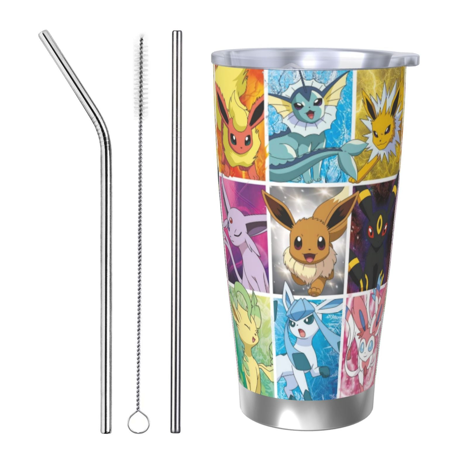 Pokémon-Eevee Evolution Jolteon Flareon Umbreon Sylveon Water Bottle ...