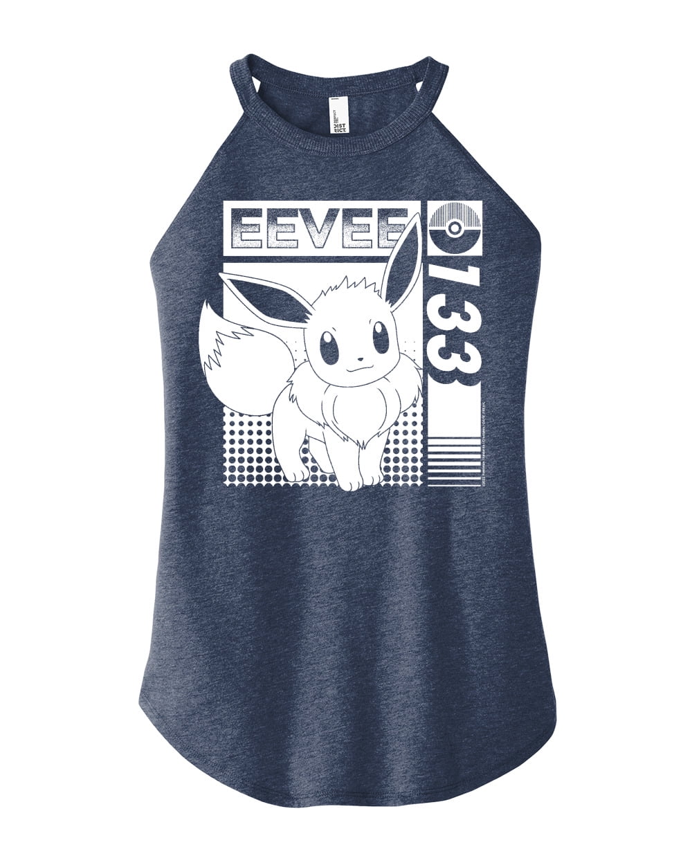 Pokémon - Eevee - Juniors High Neck Tank Top - Walmart.com
