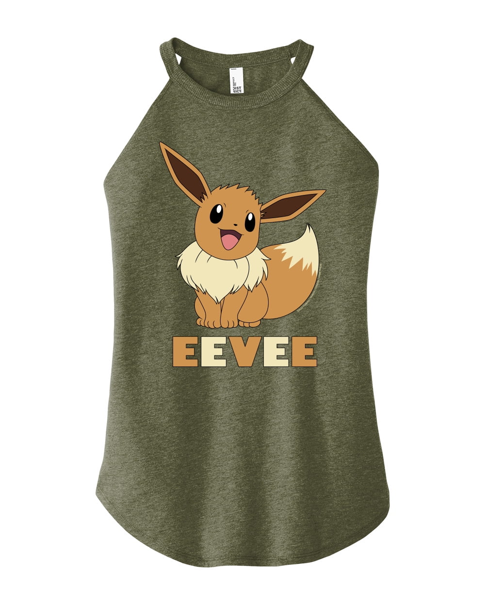 Pokémon - Eevee - Juniors High Neck Tank Top - Walmart.com