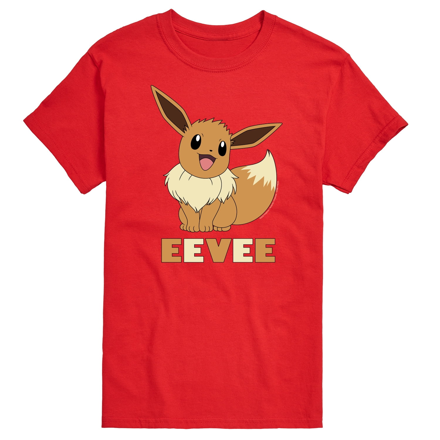 Pokémon - Eevee - Men's Short Sleeve Graphic T-Shirt - Walmart.com