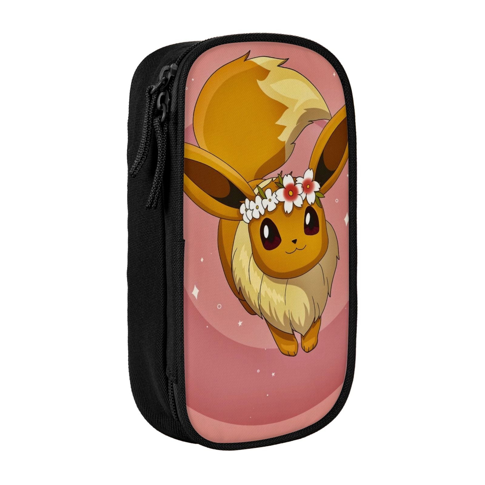 Pokémon Eevee Pencil Case,Pencil Pouch,Big Pencil Bag Pouch Box ...