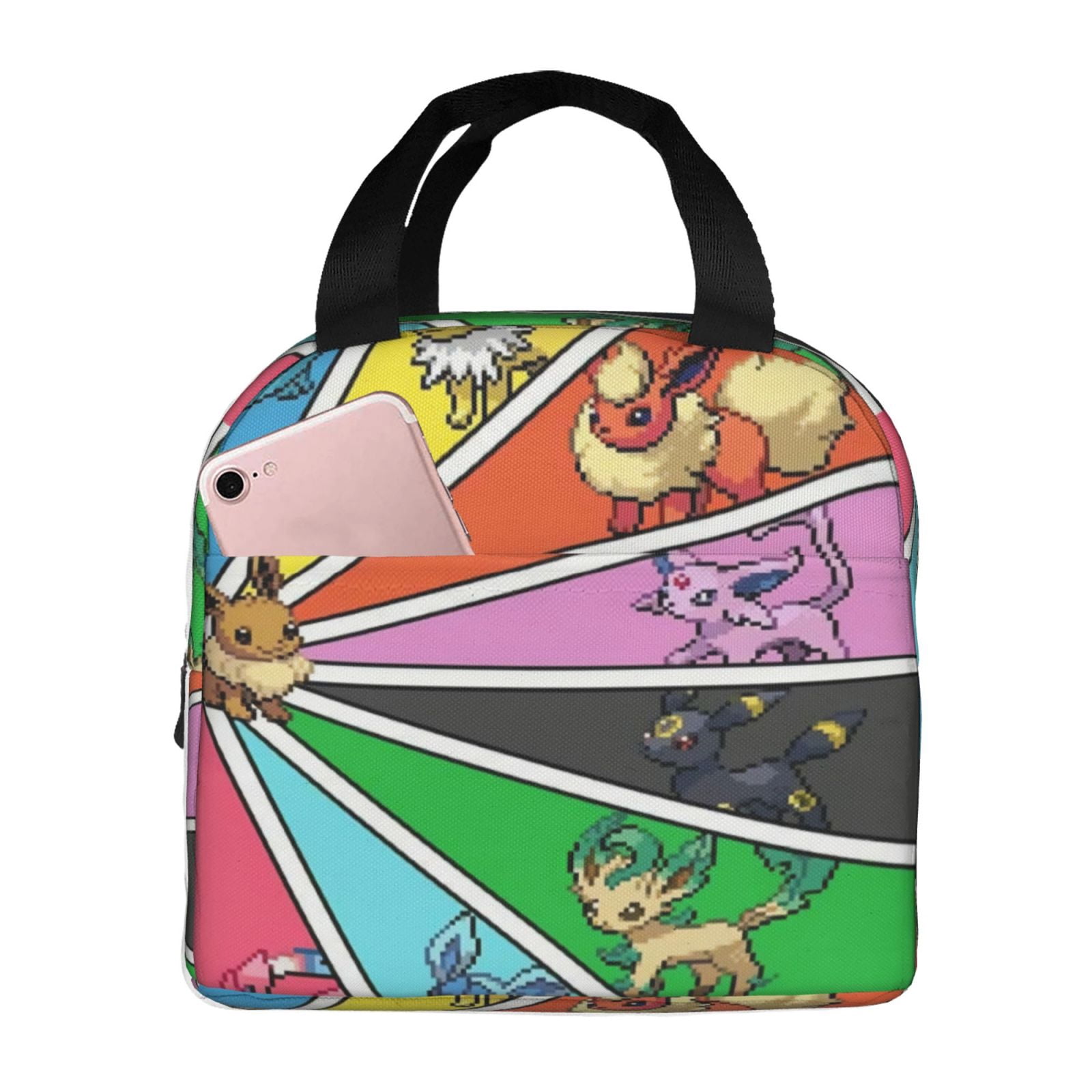 Pokémon-Eevee Vaporeon Flareon Insulated Lunch Bag for Women Men Adults ...