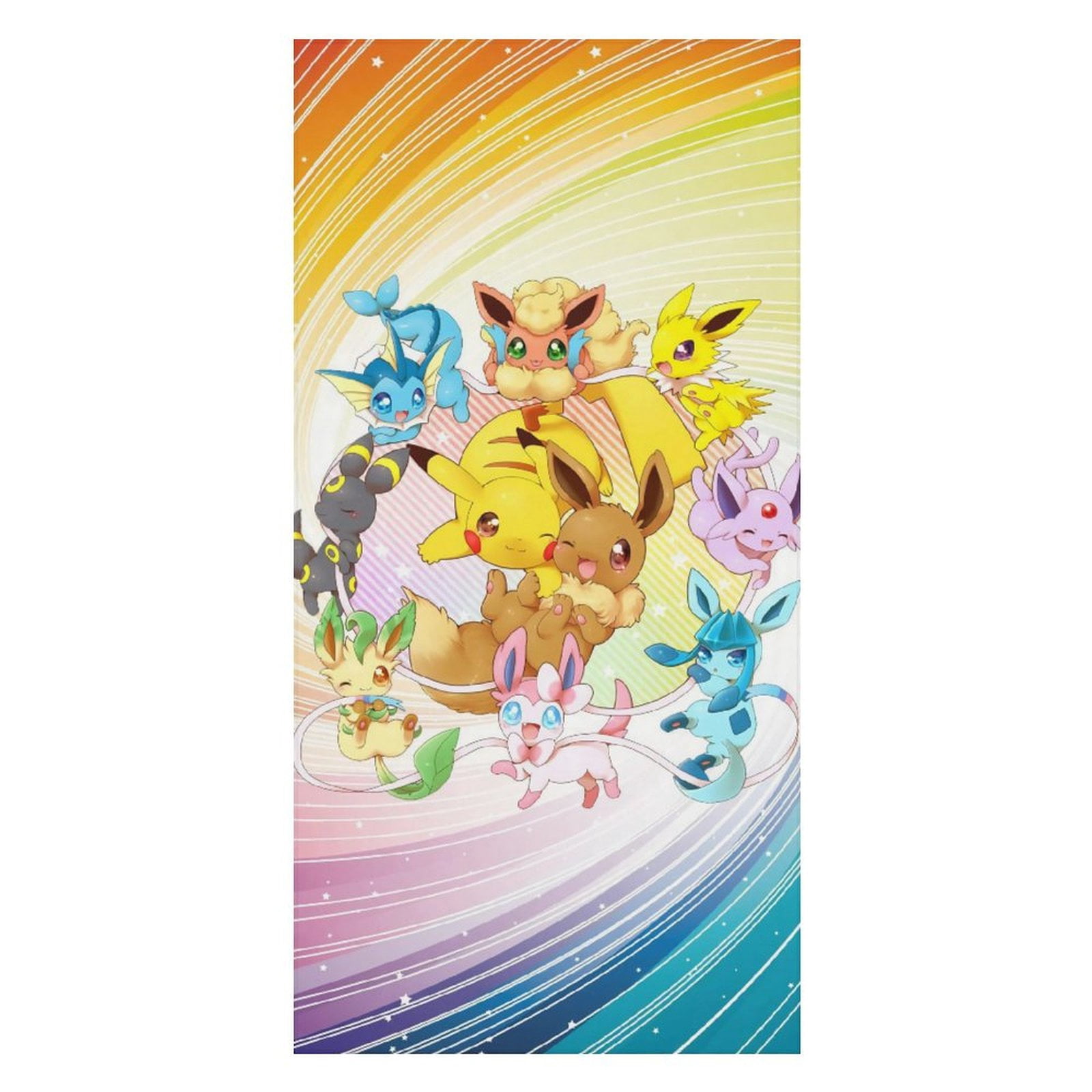 Pokémon-Eevee Vaporeon Flareon123 Oversized Beach Towels, Pool Towel ...