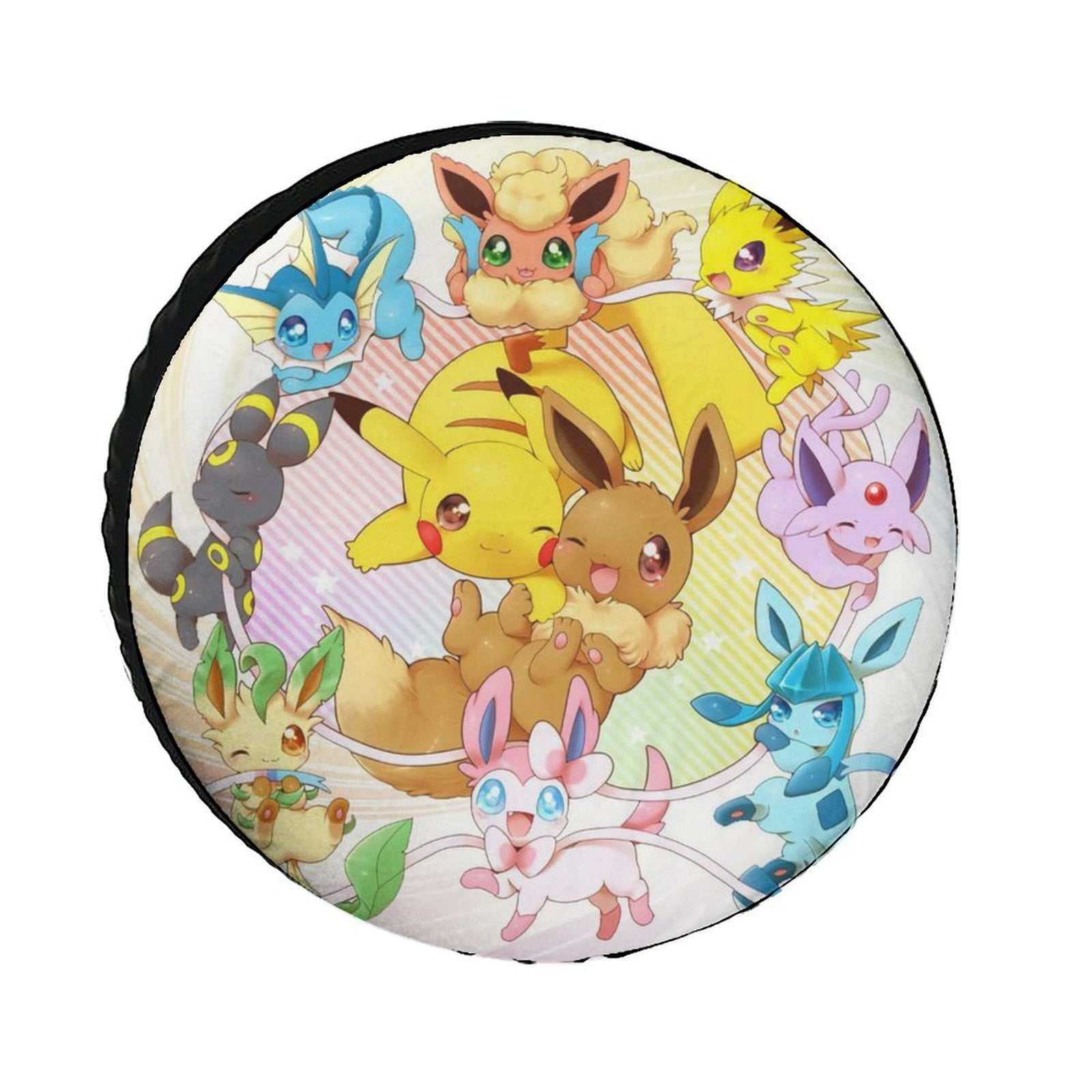 Pokémon-Eevee Vaporeon Flareon123 Waterproof Oxford Tire Covers, Spare ...
