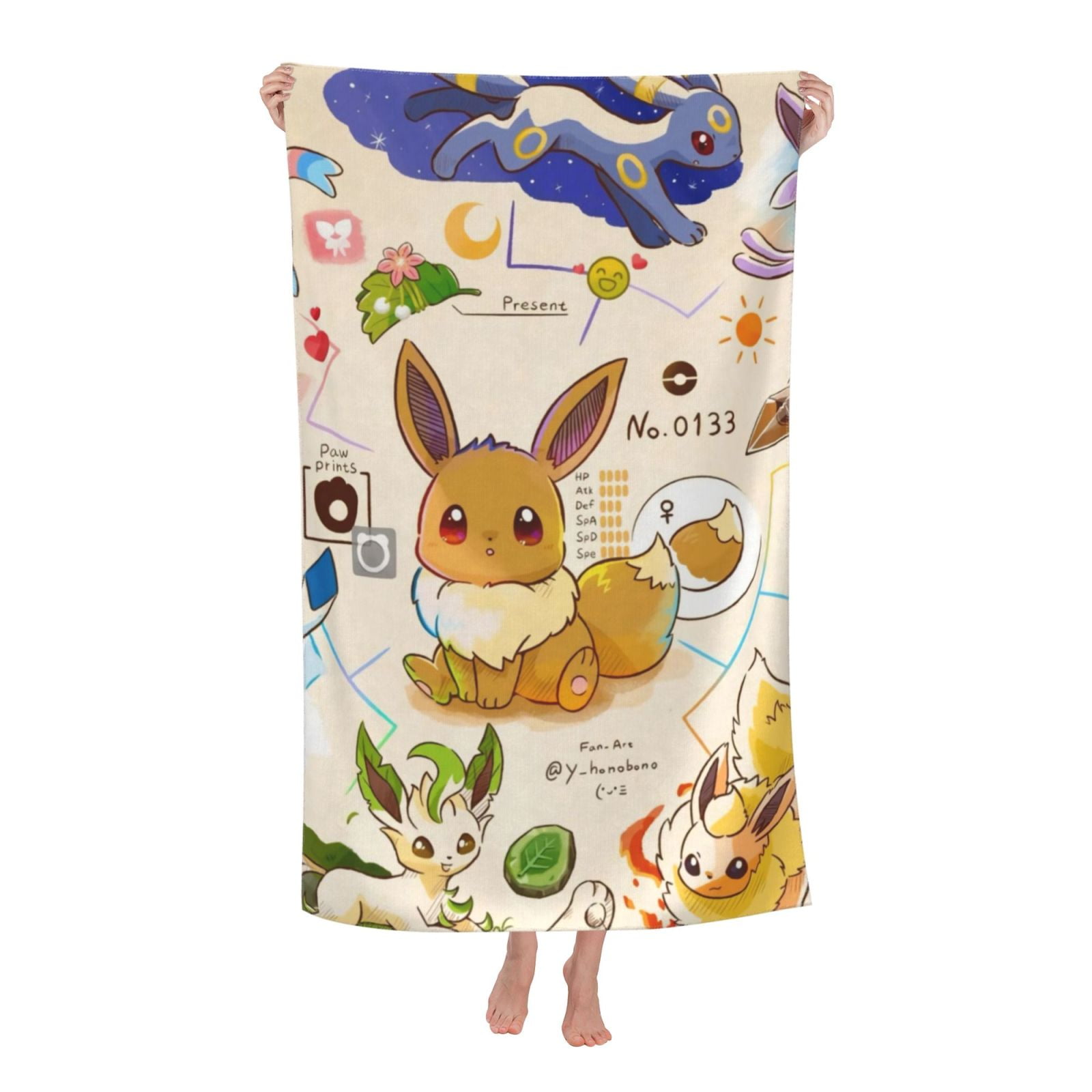 Pokémon-Eevee,Vaporeon,Leafeon,Umbreon,Espeon,Glaceon,Flareon,Jolteon ...