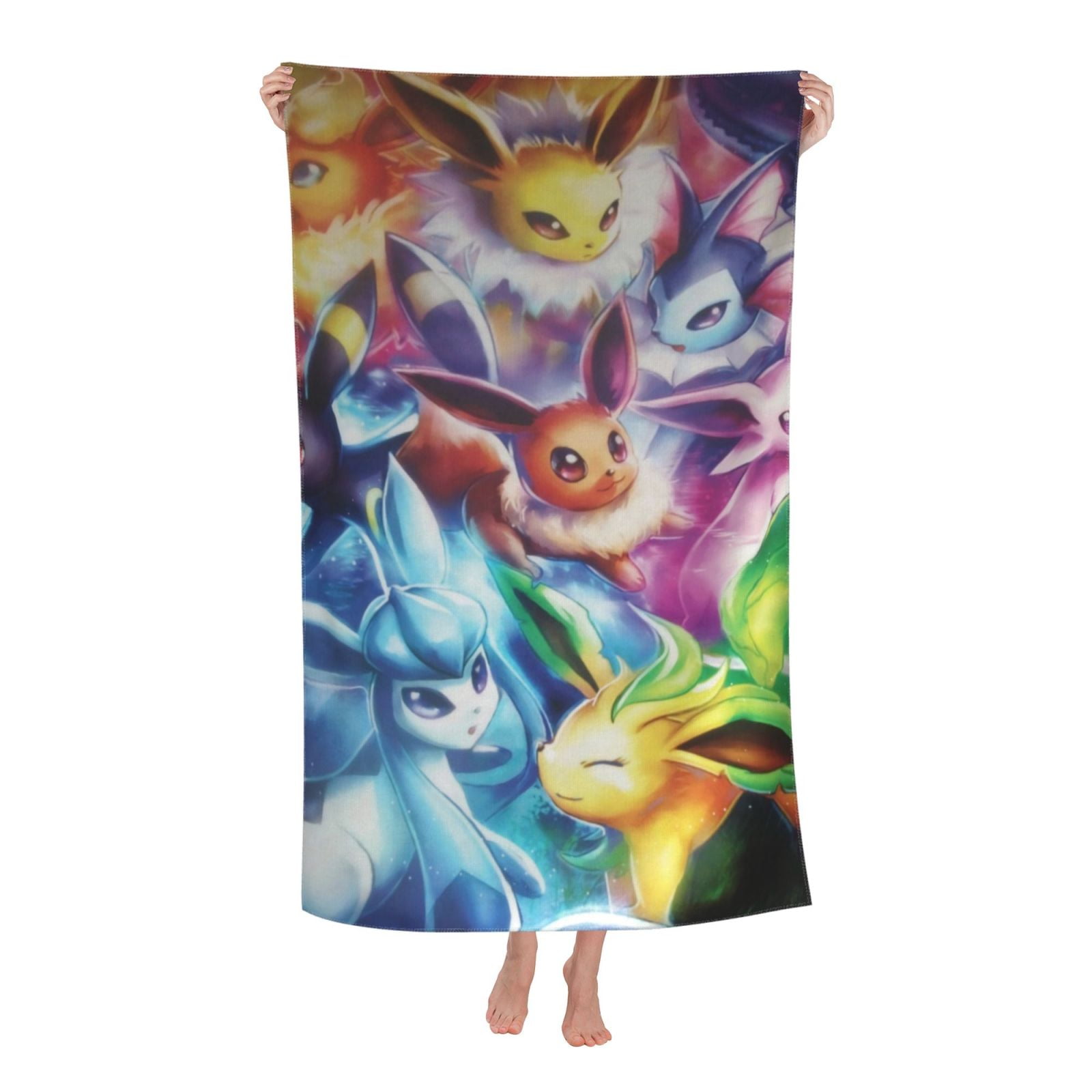 Pokémon-Eevee,Vaporeon,Leafeon,Umbreon,Espeon,Glaceon,Flareon,Jolteon Bath Towels,Pokémon-Eevee ...