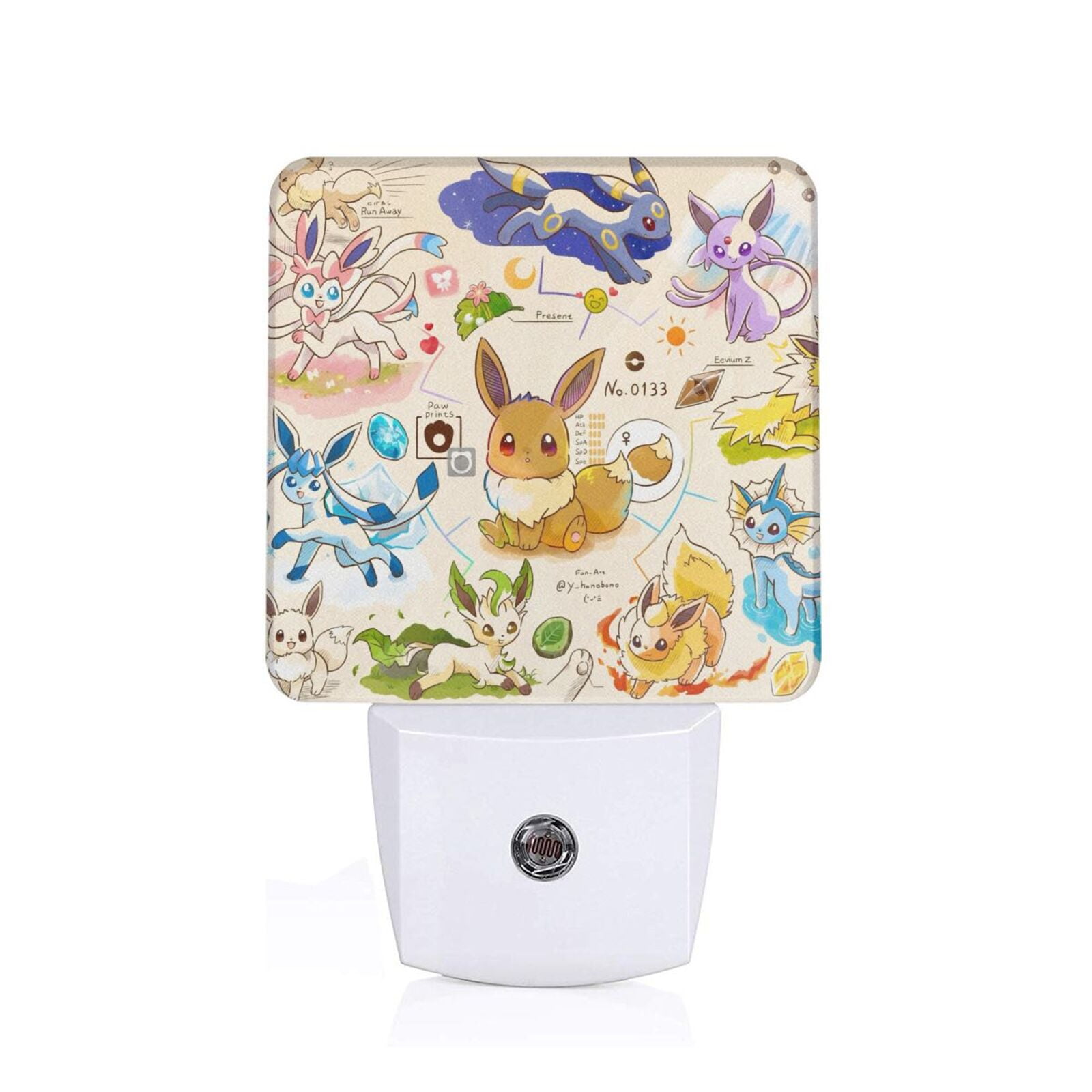 Pokémon Eevee,Vaporeon,Leafeon,Umbreon,Espeon,Glaceon,Flareon,Jolteon ...