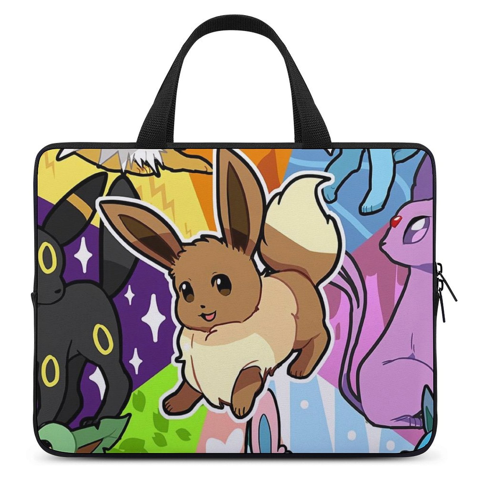 Pokémon Eeveelutions Laptop Bag for Women Men 13 Inch,Laptop Tote Work ...