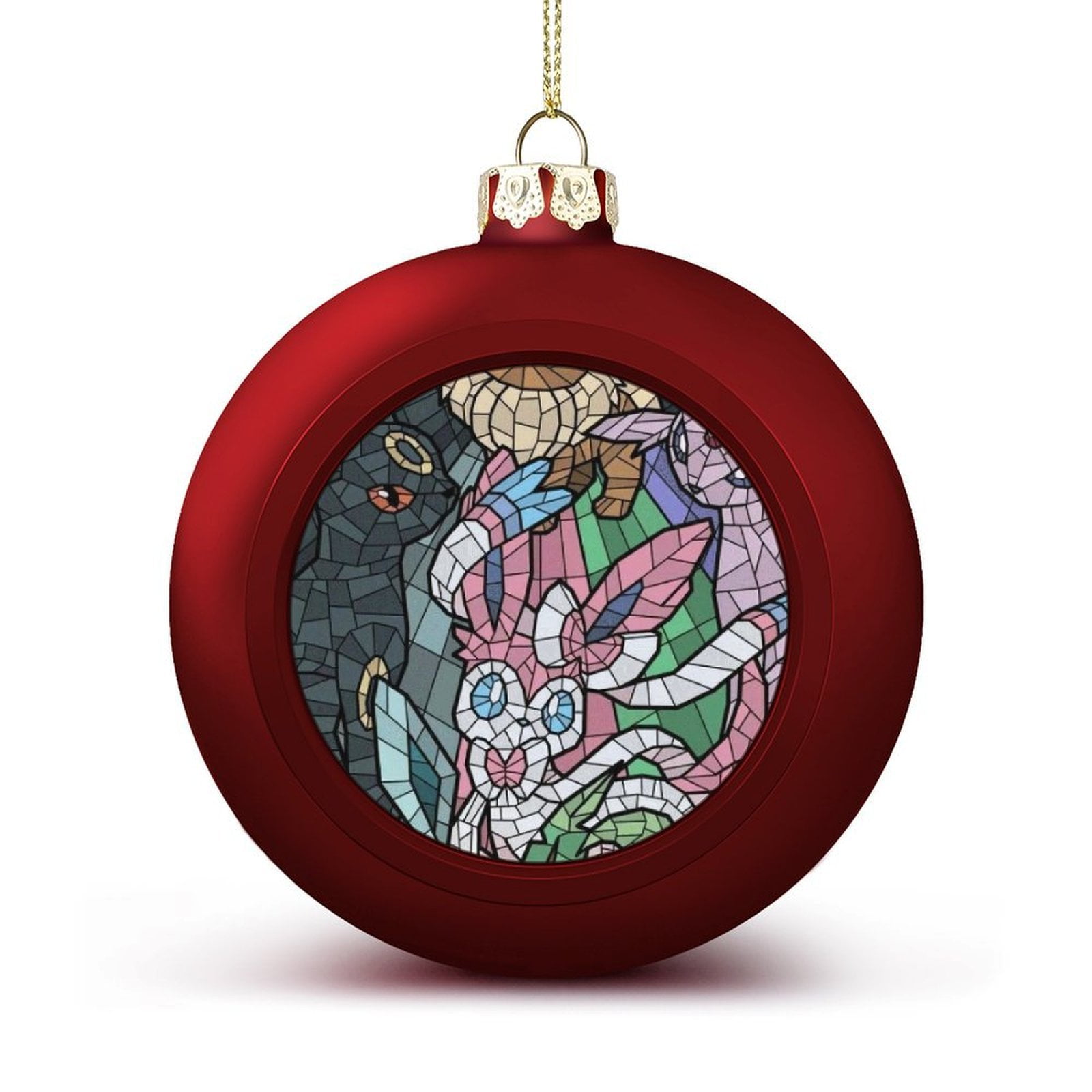 Pokémon The Evie Evolution Christmas Large Ball Ornaments for Tree ...