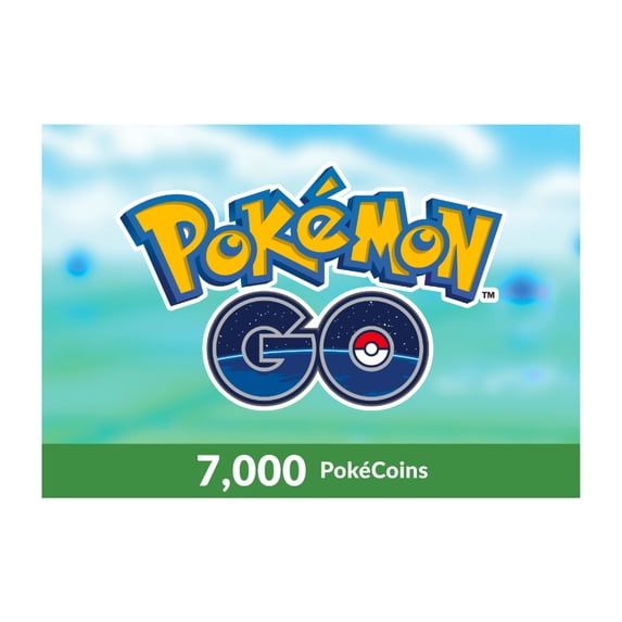 Pokémon GO 7,000 PokéCoins eGift Card [Digital] - Walmart.com