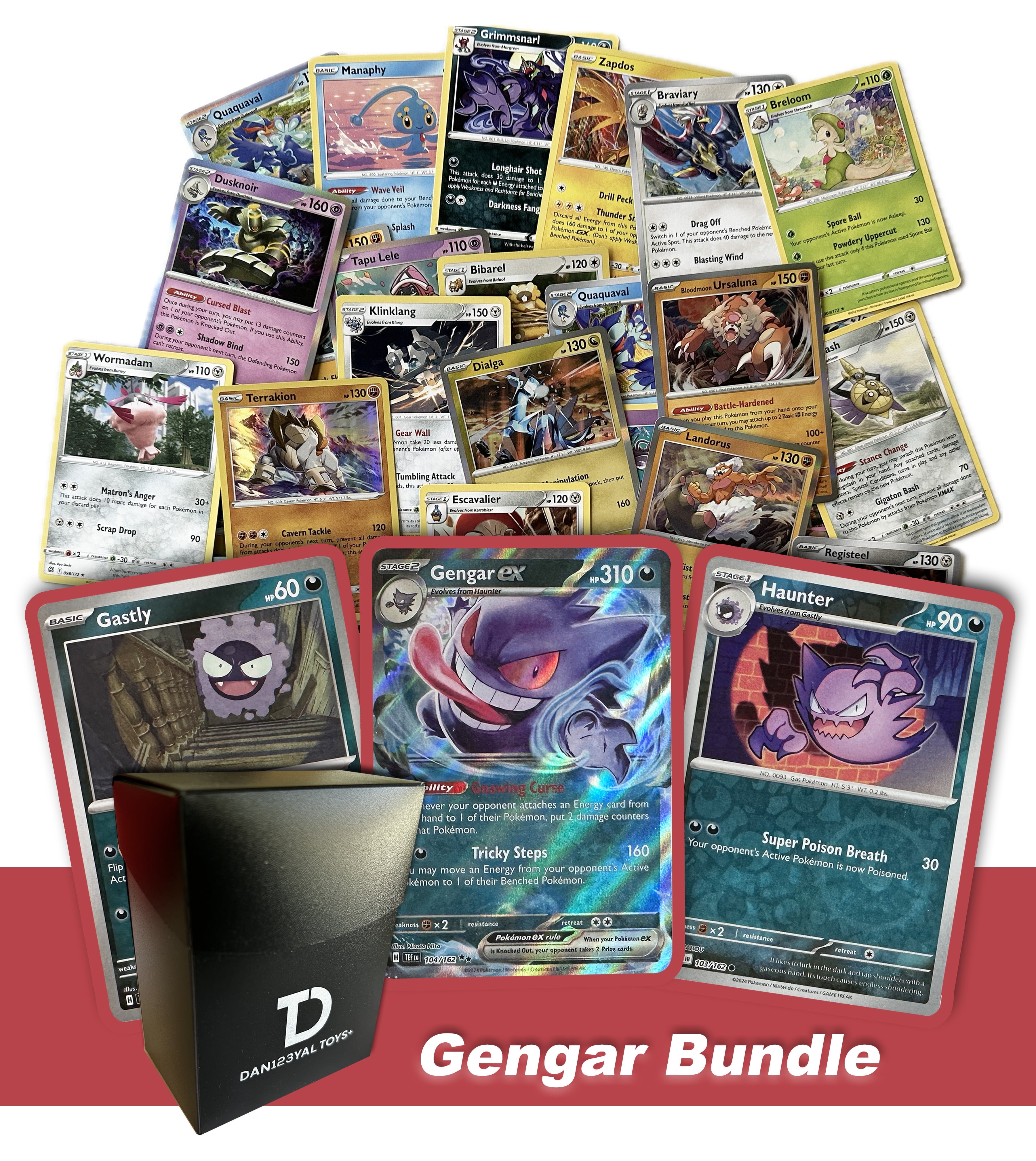Pokémon Gengar Pokémon Compatible TCG Random Assortment Bundle ...