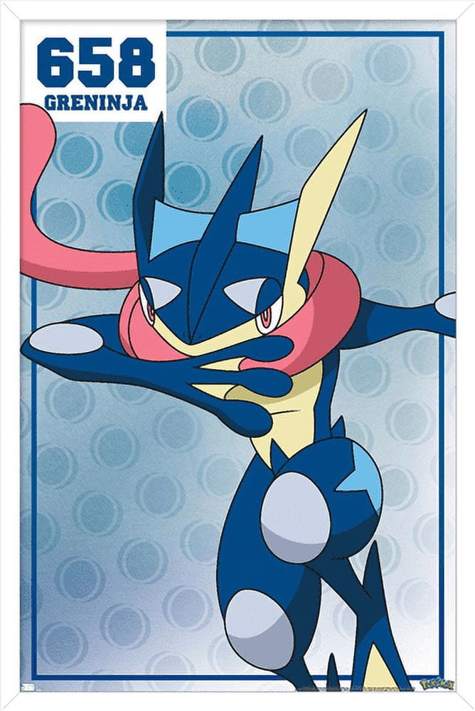 Pokémon - Greninja 658 Wall Poster, 14.725" x 22.375" Framed - Walmart.com