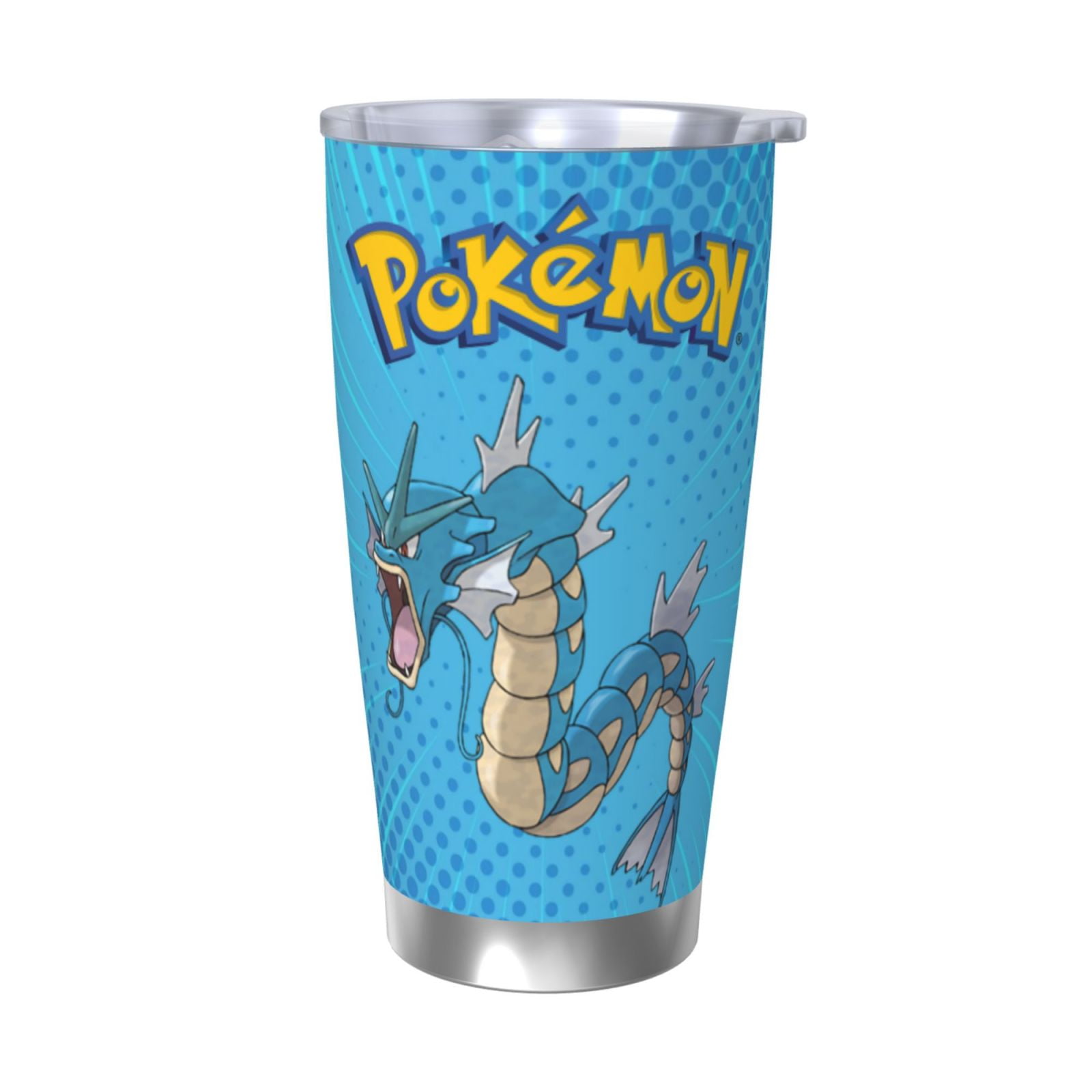 Pokémon Gyrados Tumbler with Lid Stainless Steel Insulated Tumblers ...
