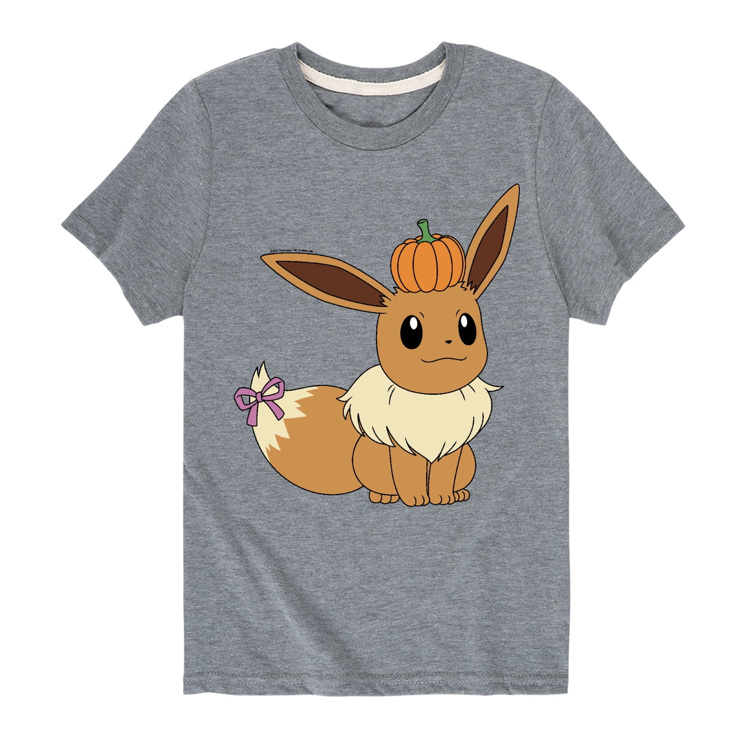 Pokémon - Halloween Eevee - Youth Short Sleeve Graphic T-Shirt ...