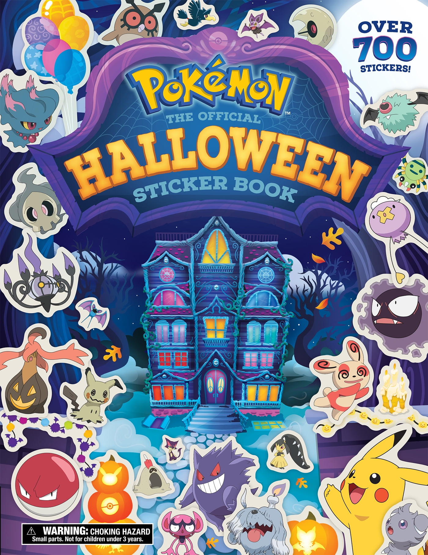 Pokémon Halloween: the Official Sticker Book: Over 700 Stickers ...