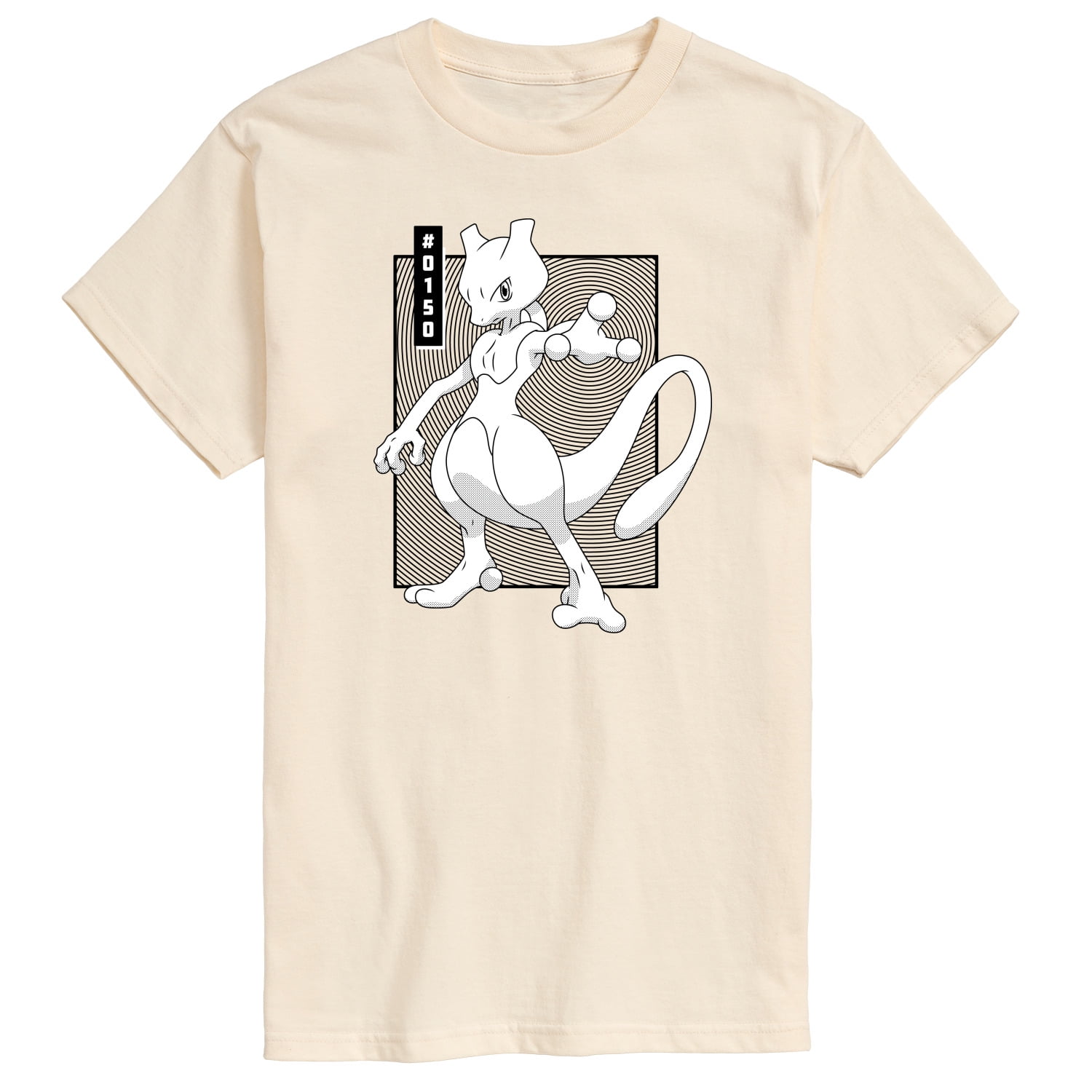 Pokémon - July Mewtwo Manga - Men's Short Sleeve Graphic T-Shirt ...
