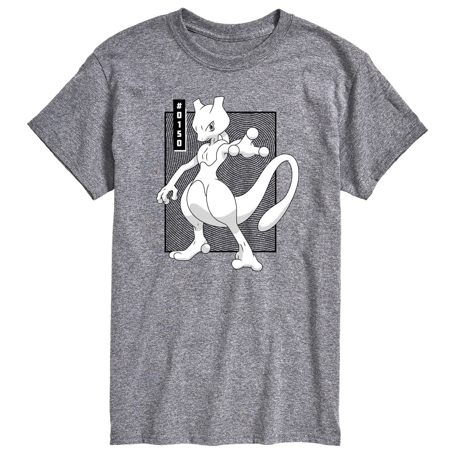 Pokémon - July Mewtwo Manga - Men's Short Sleeve Graphic T-Shirt ...