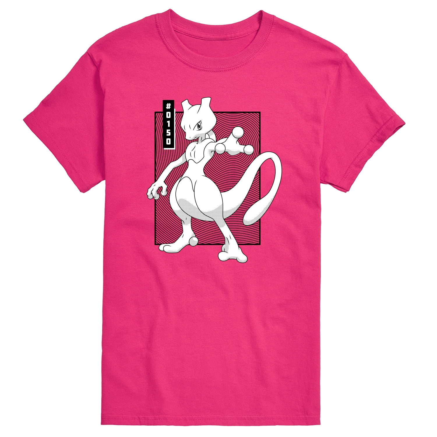 Pokémon - July Mewtwo Manga - Men's Short Sleeve Graphic T-Shirt ...