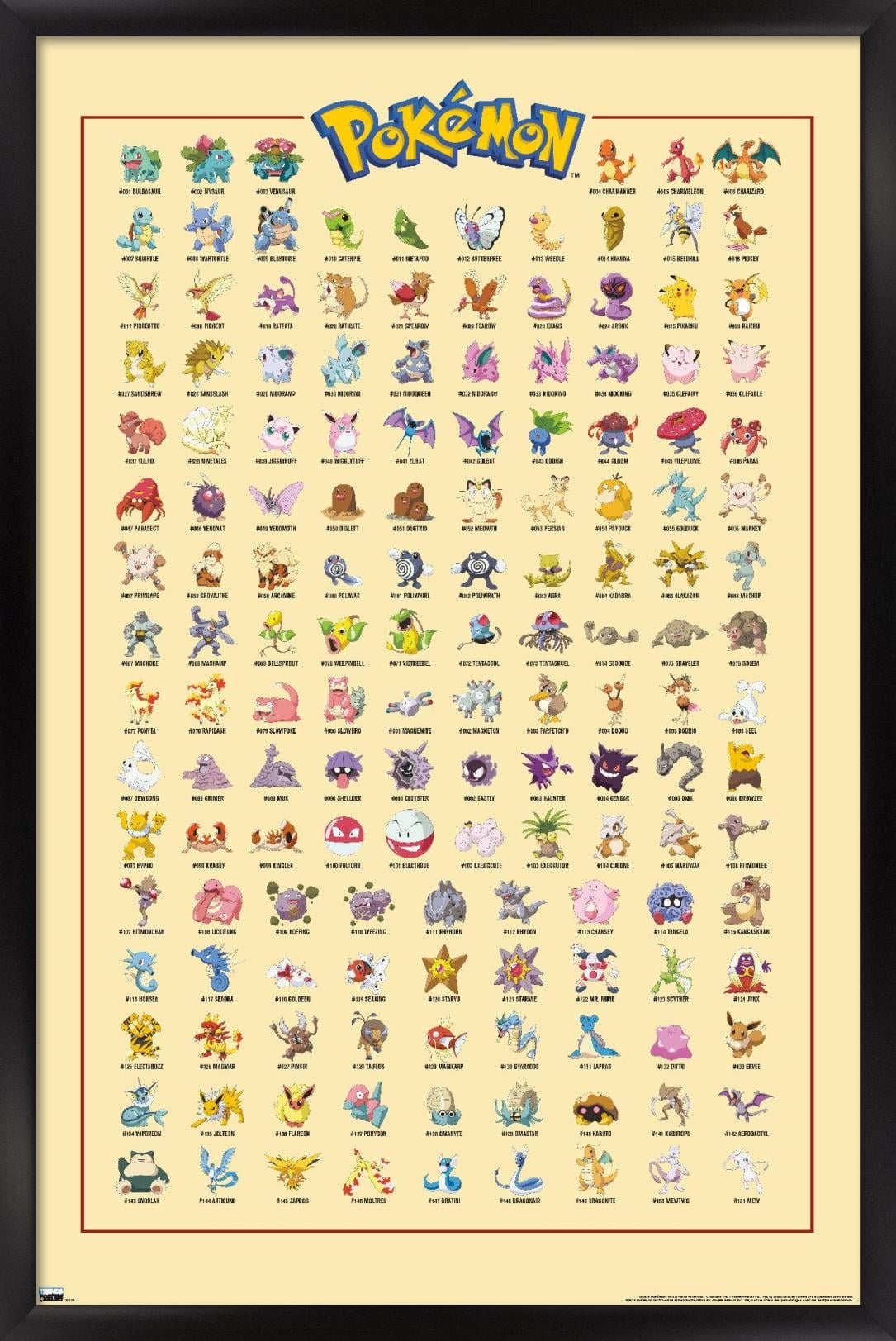 Pokemon All Kanto Pokemon