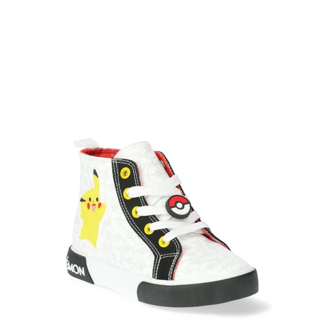 Pokémon Kids’ High-Top Sneakers, Sizes 1-13 - Walmart.com