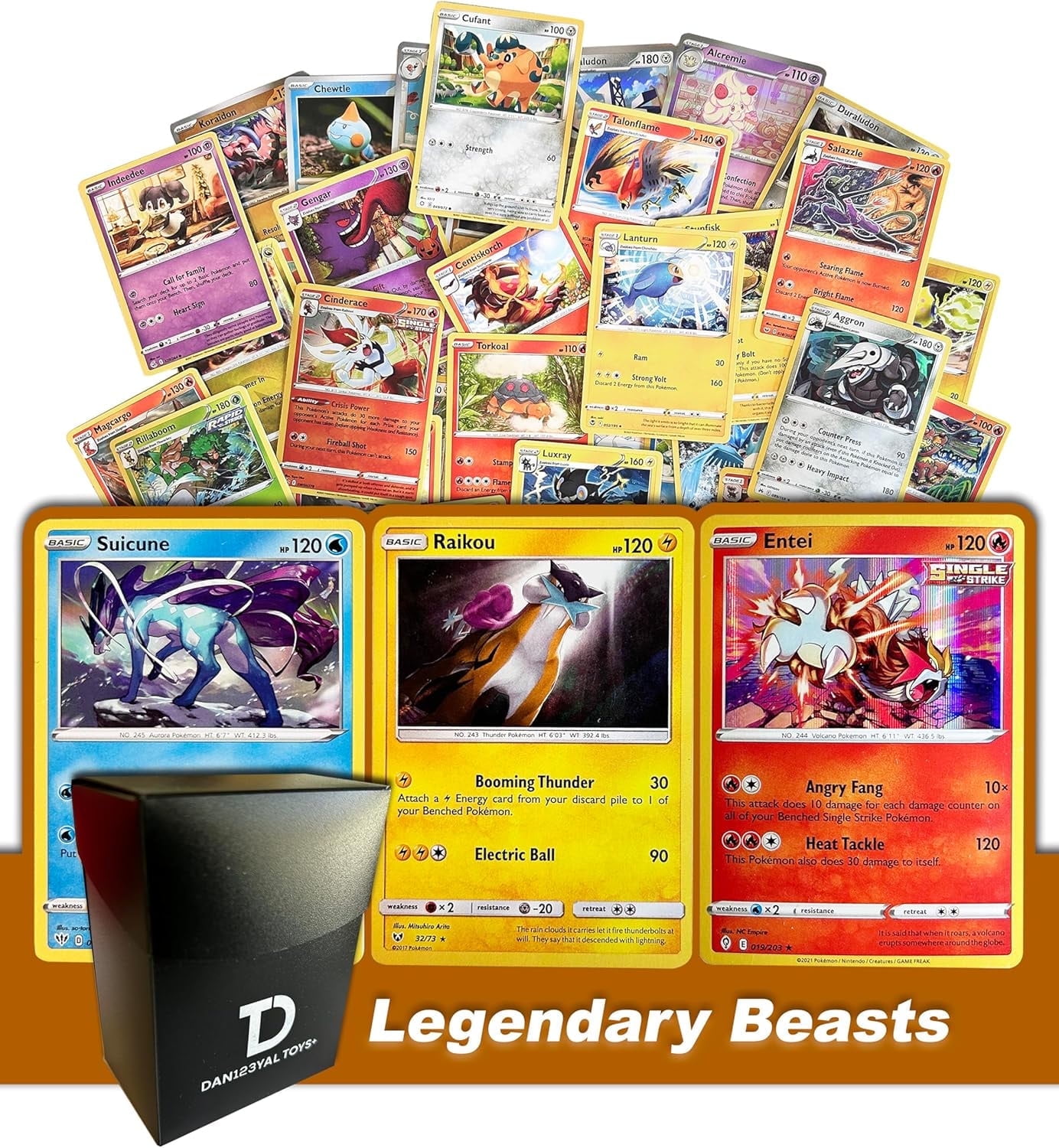Pokémon Legendary Beasts TCG Random Assortment Bundle || Guaranteed Legendary Beasts Trio + 6 ...
