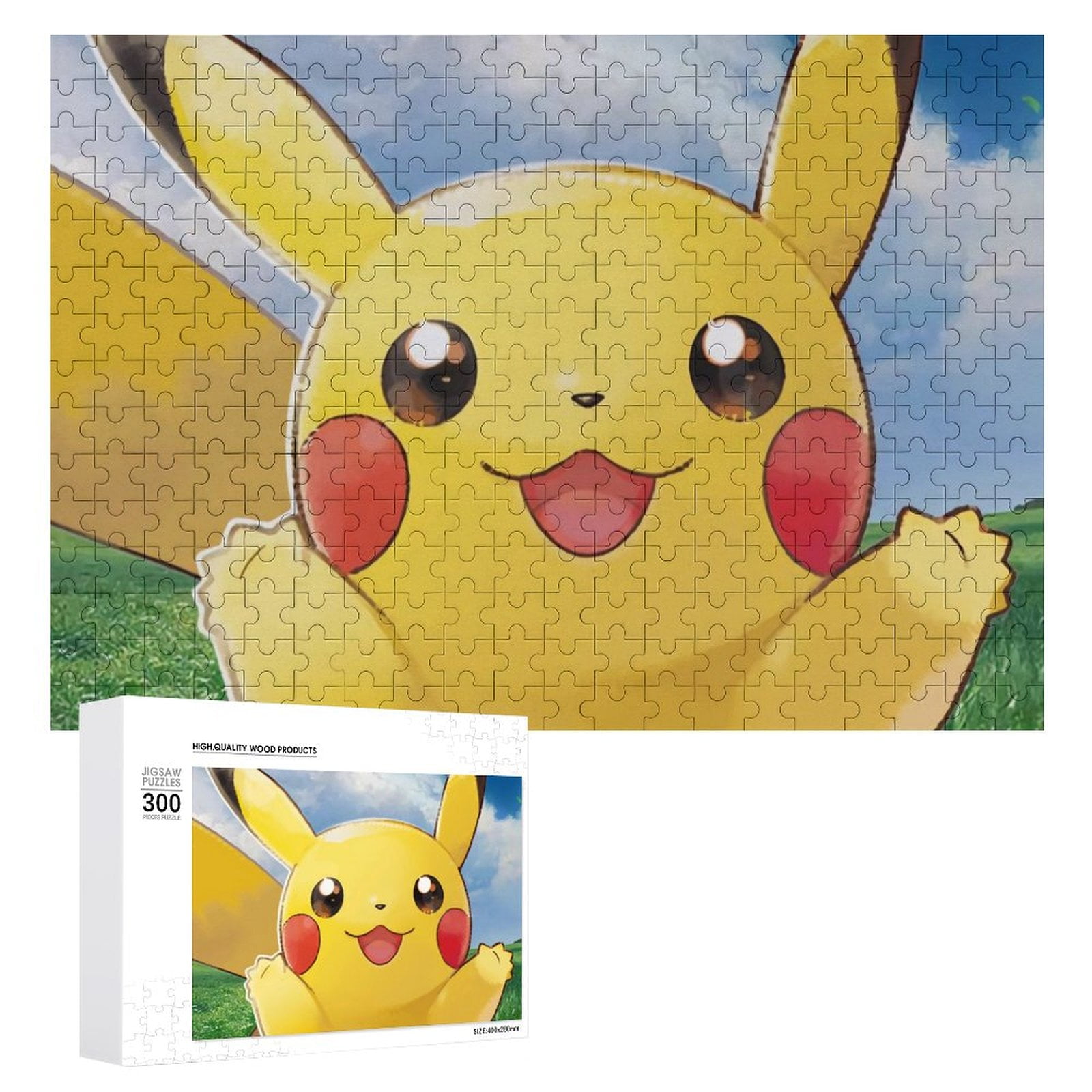 Pokémon Let’s Go Pikachu Puzzles for Kids Ages 4-8,Educational Kids ...