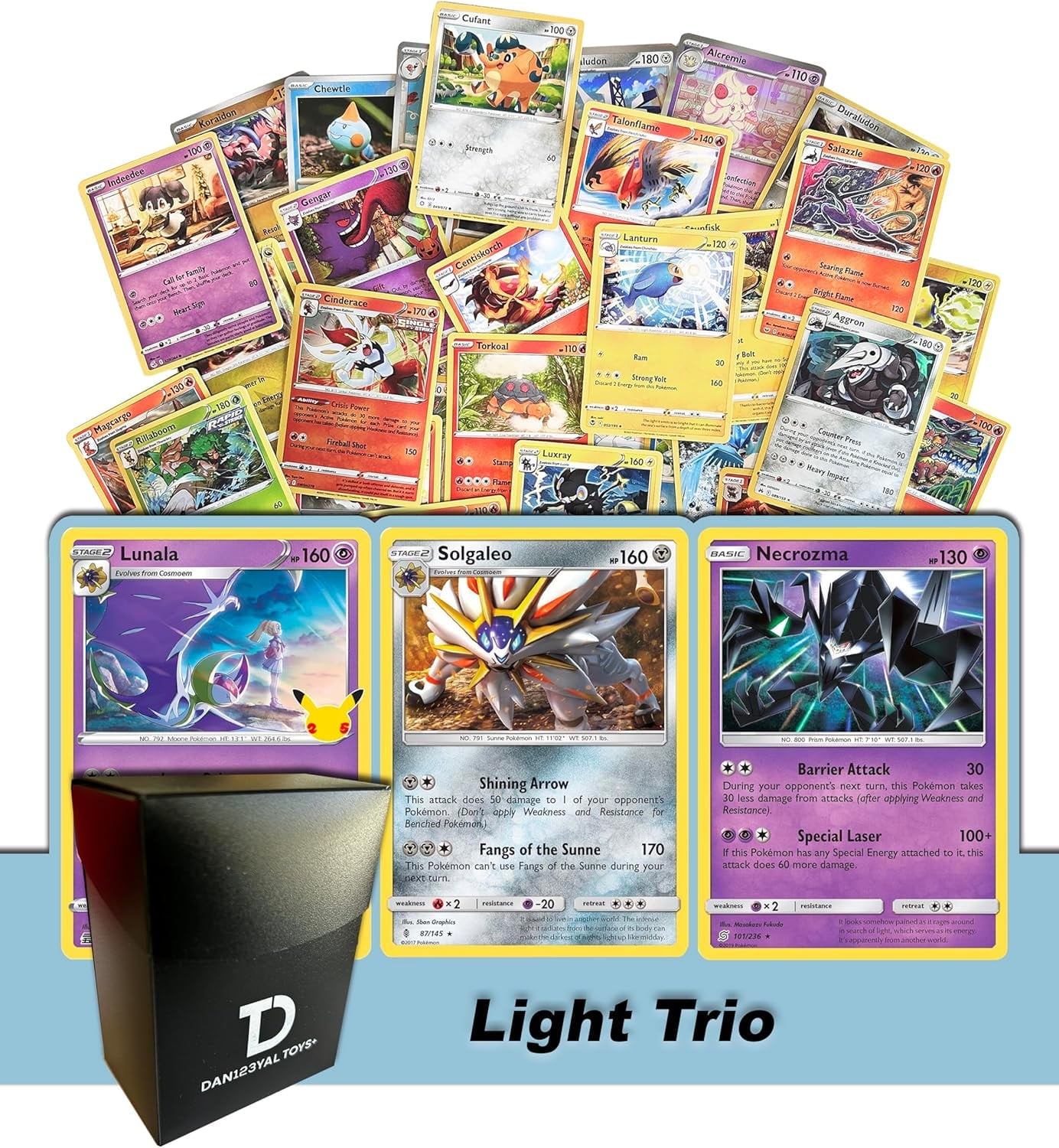 Pokémon Light Trio TCG Random Assortment Bundle || Guaranteed Light ...