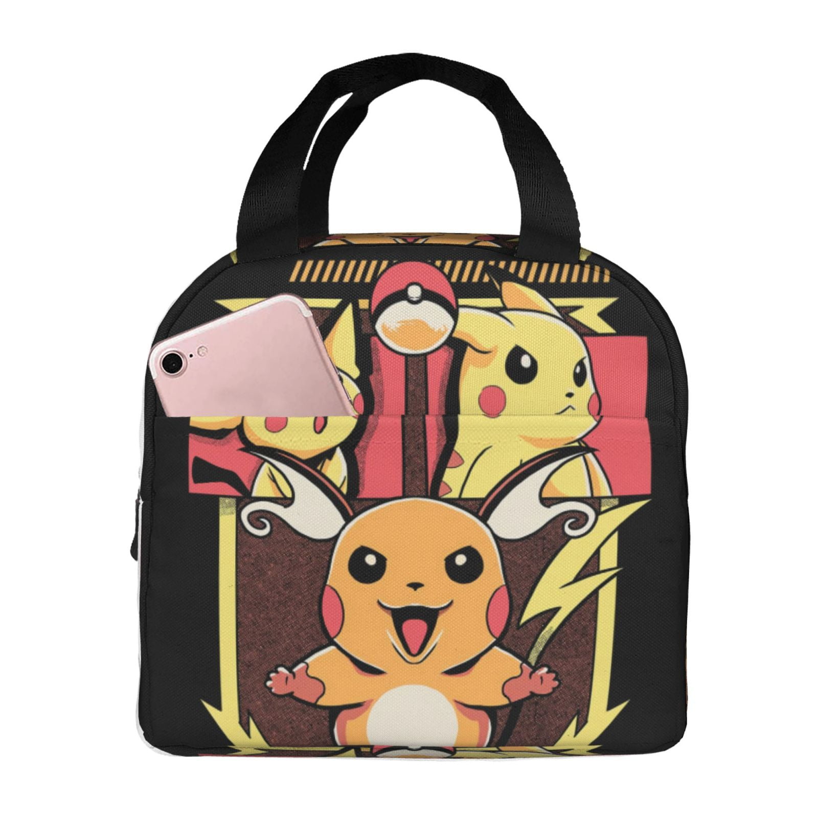 Pokémon Lunch Box for Women & Men Adult Insulated Lunch Bag,Small ...