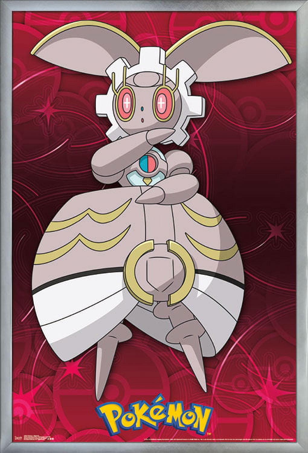 Pokémon - Magearna Wall Poster, 22.375" x 34", Framed - Walmart.com