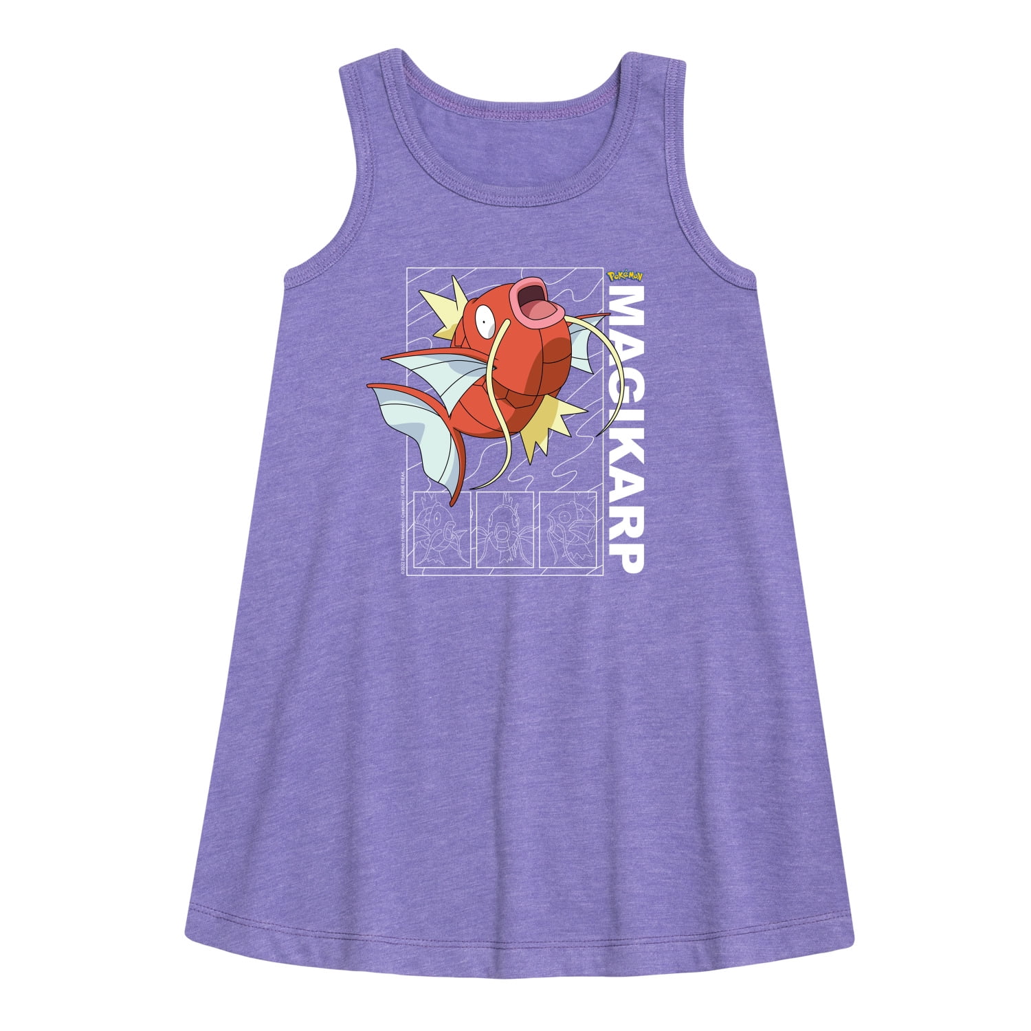 Pokémon - Magikarp - Youth Girls A-line Dress - Walmart.com