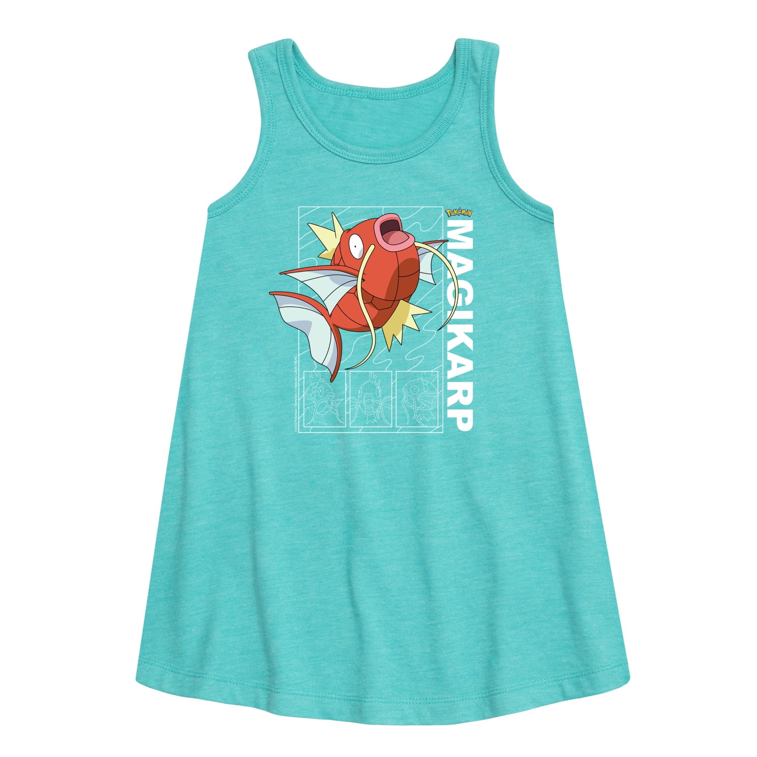 Pokémon - Magikarp - Youth Girls A-line Dress - Walmart.com